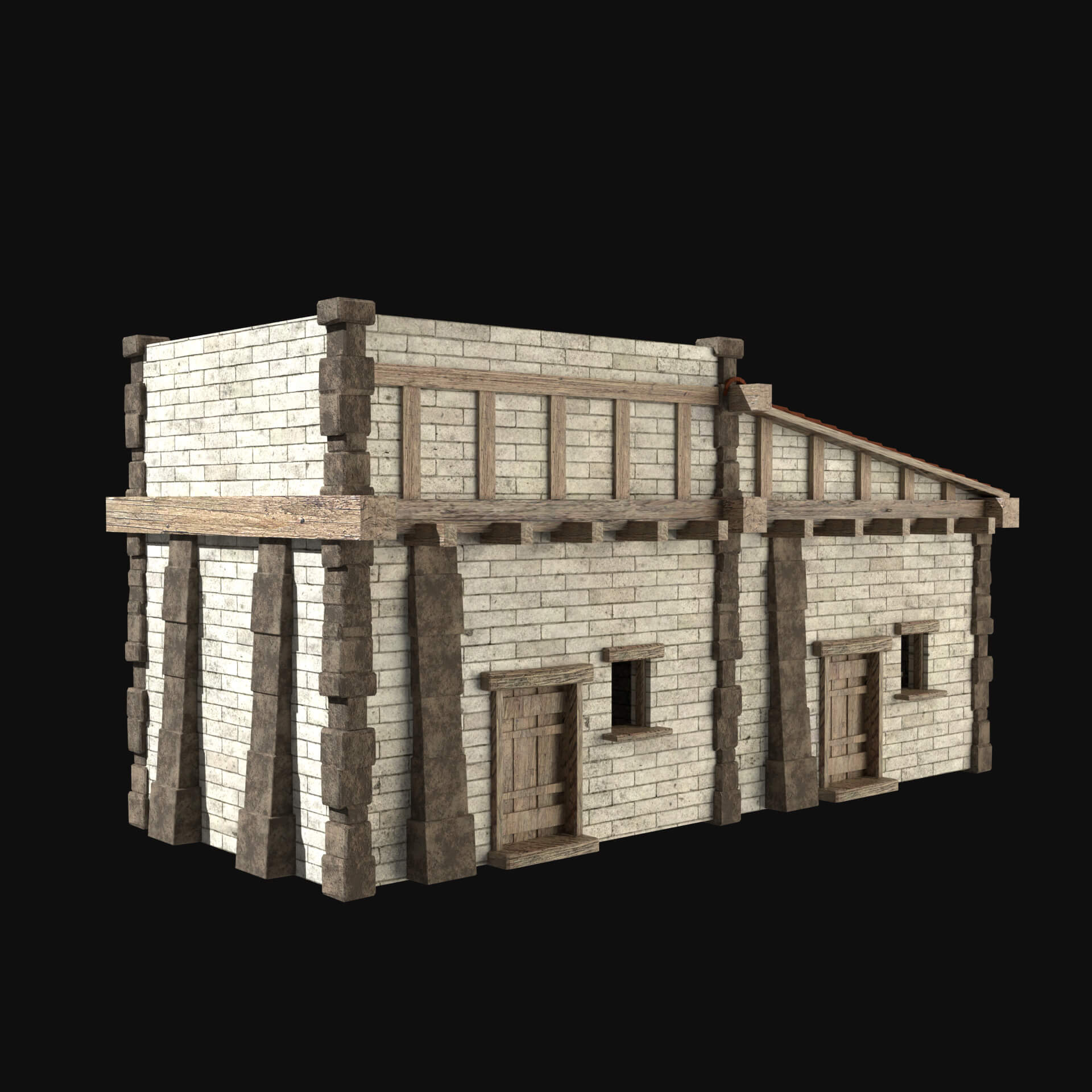 Greek Ancient Roman House Collection - 3D Model by Enterables