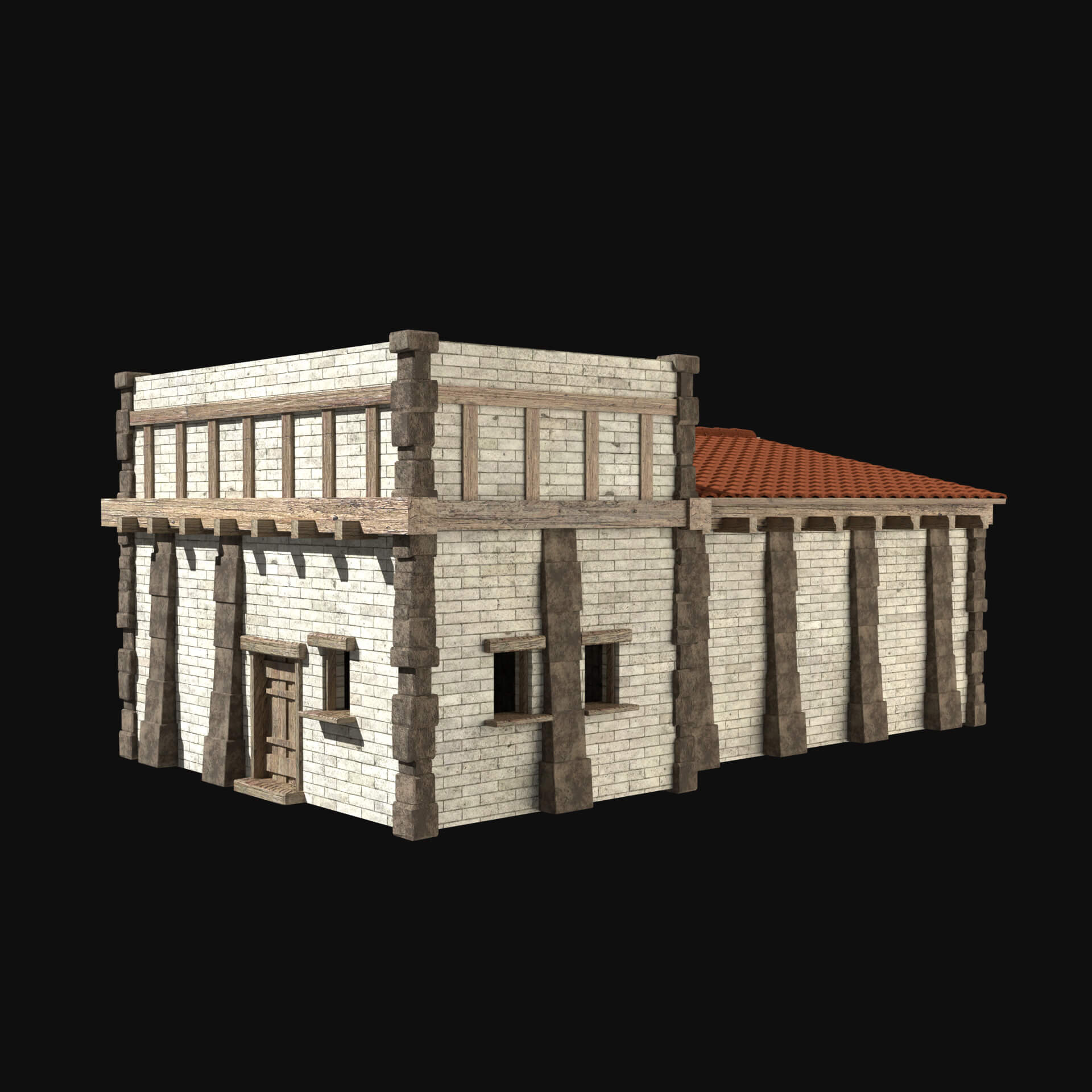 Greek Ancient Roman House Collection - 3D Model by Enterables