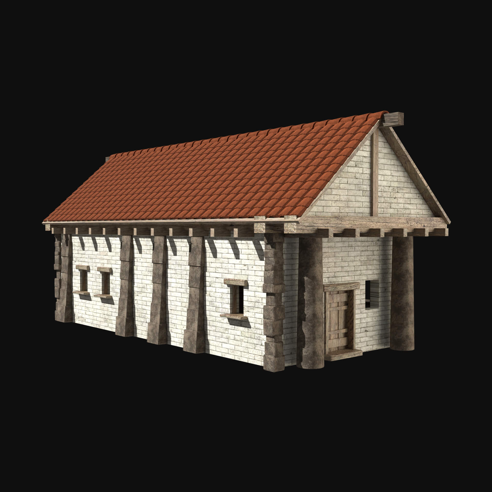 Greek Ancient Roman House Collection - 3D Model by Enterables