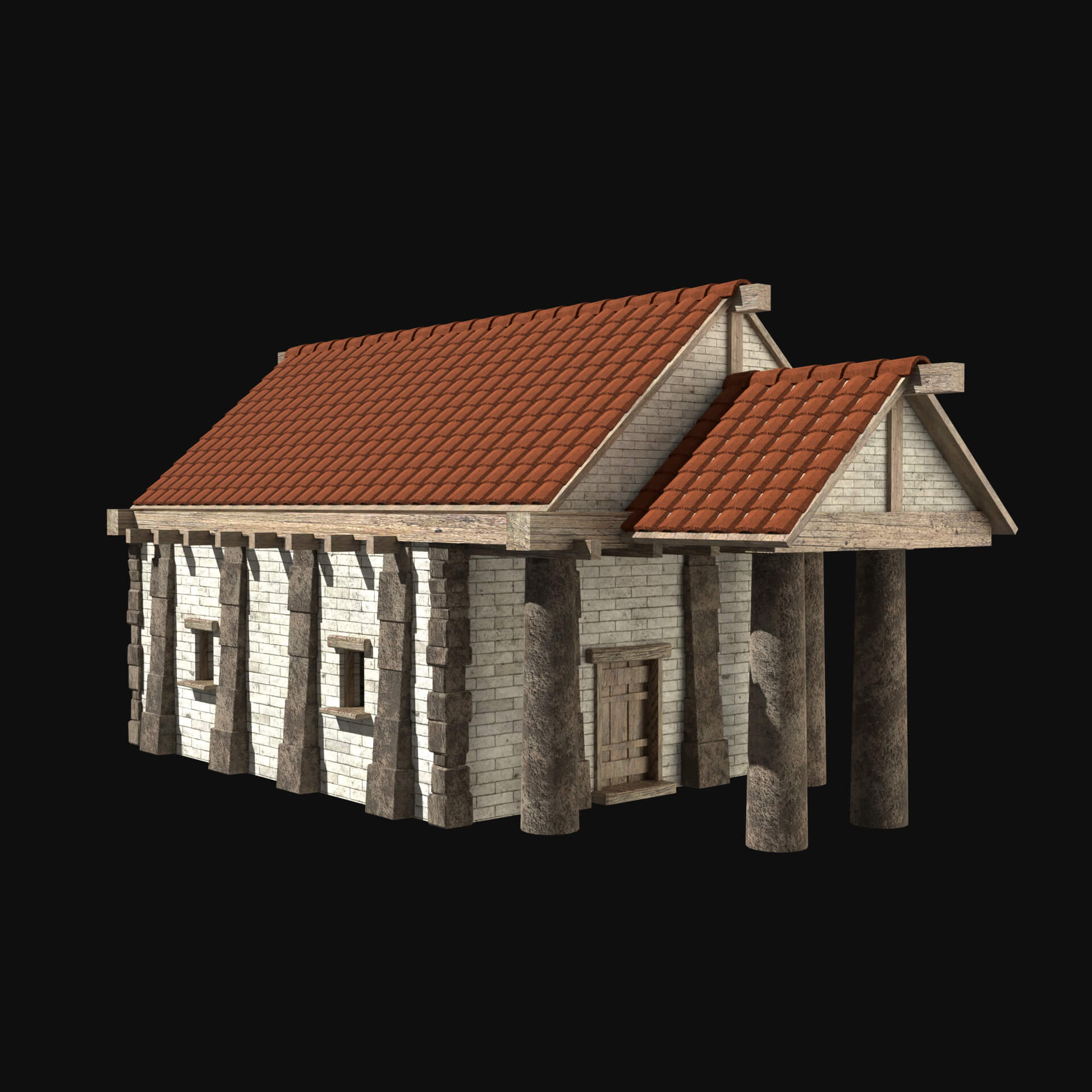 Greek Ancient Roman House Collection - 3D Model by Enterables