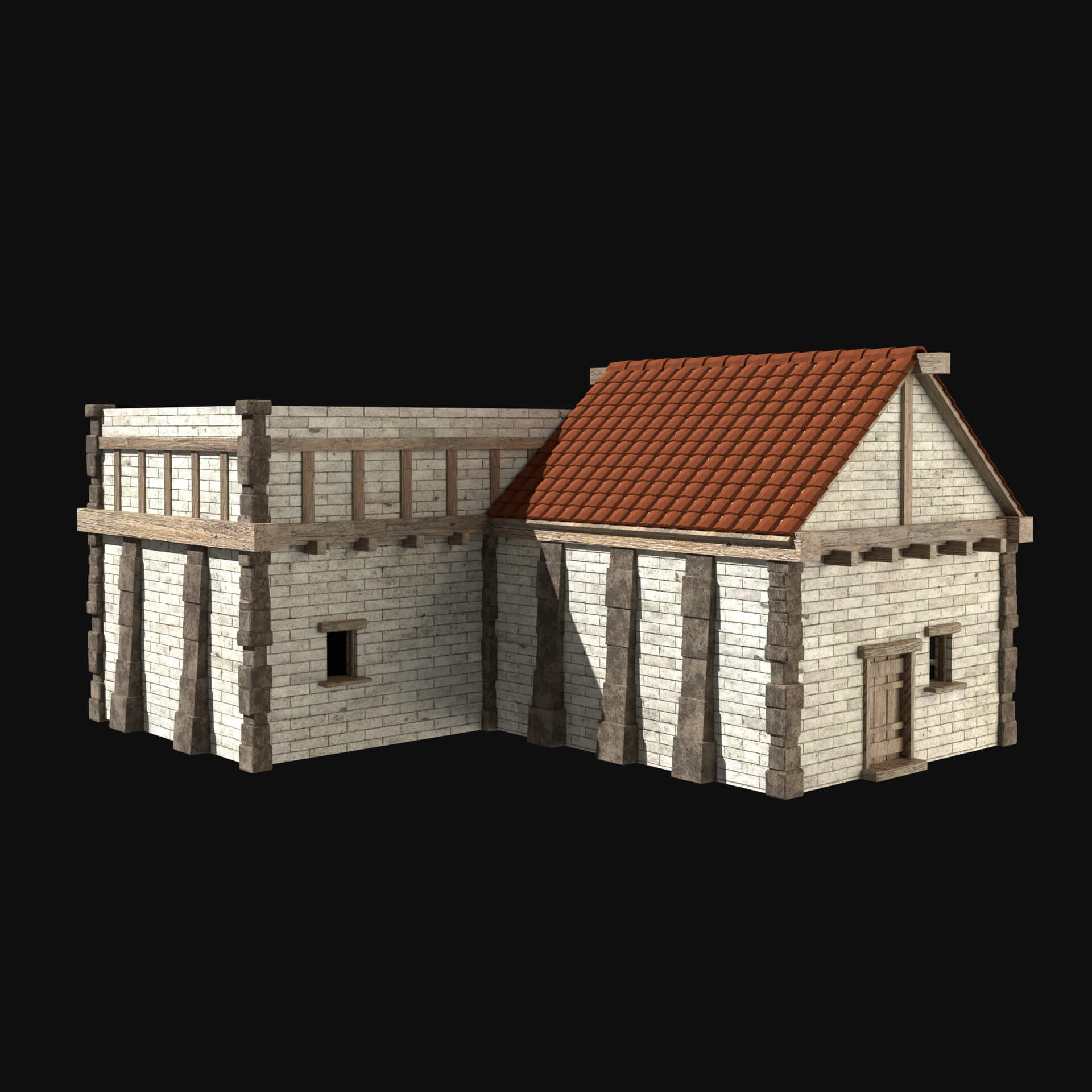 Greek Ancient Roman House Collection - 3D Model by Enterables