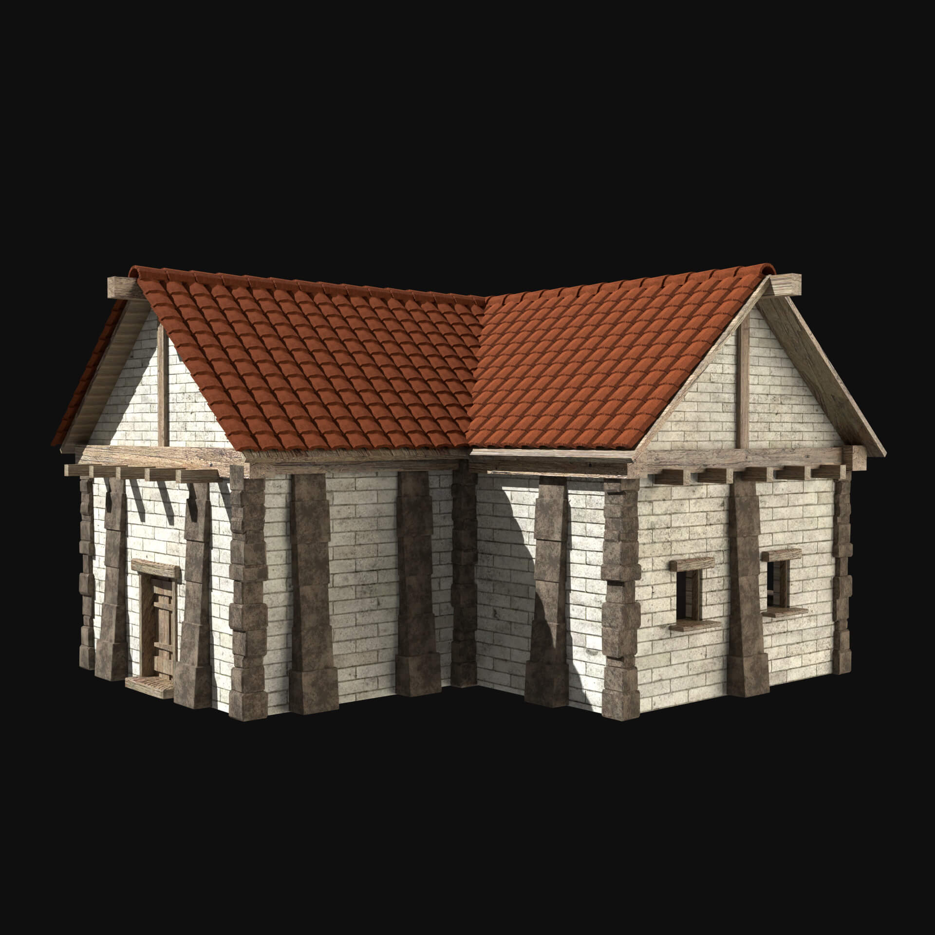 Greek Ancient Roman House Collection - 3D Model by Enterables