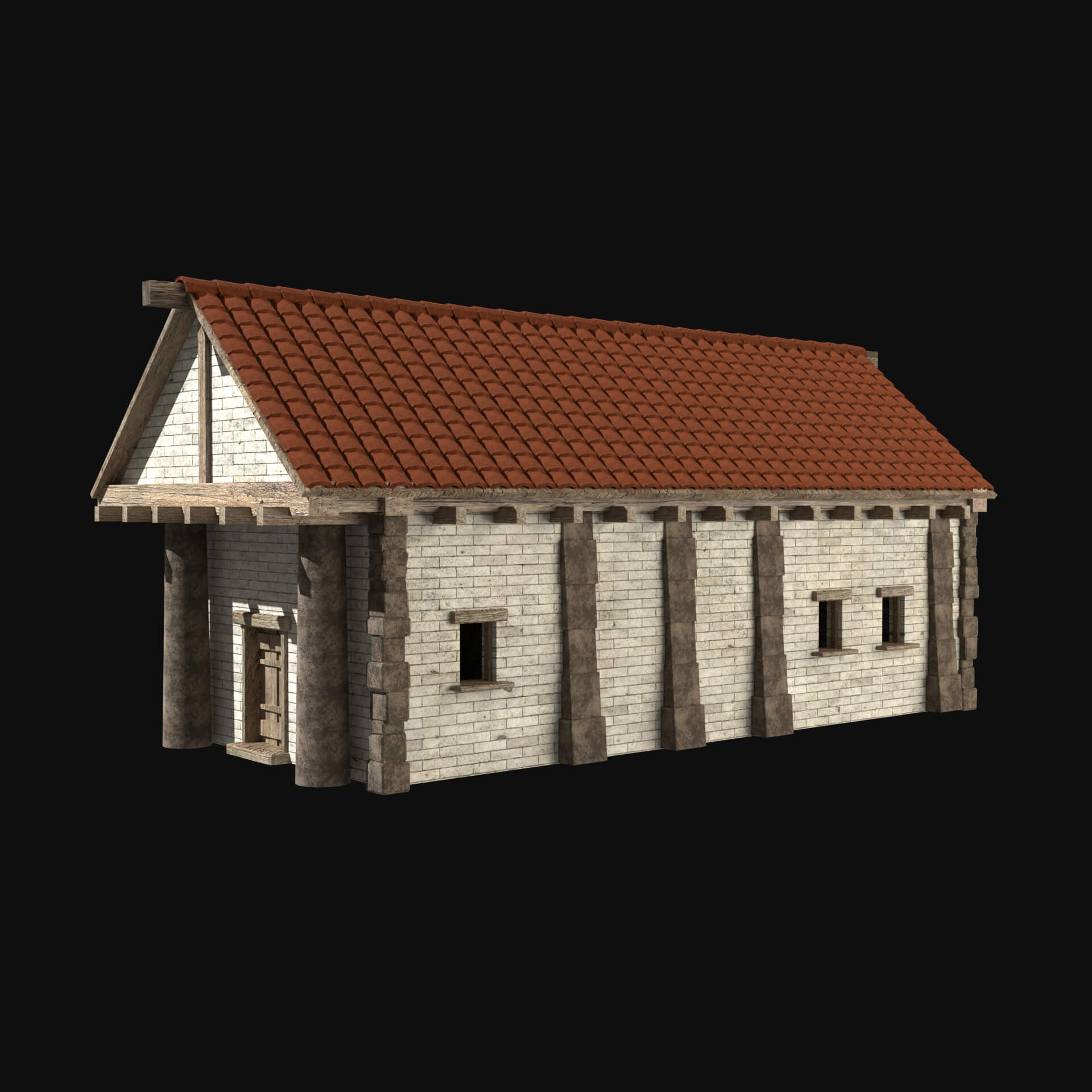 Greek Ancient Roman House Collection - 3D Model by Enterables