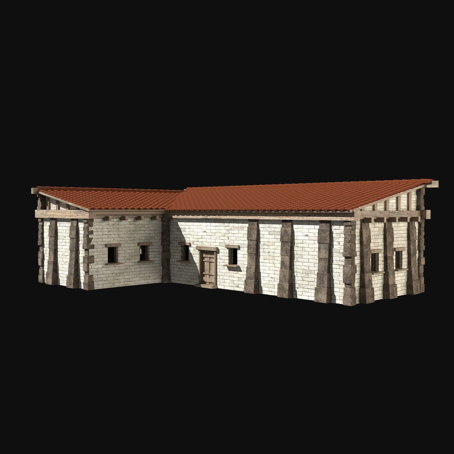 Greek Ancient Roman House Collection - 3D Model by Enterables