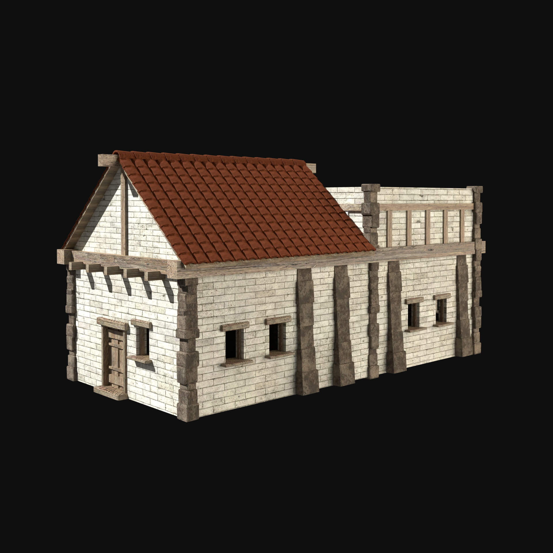 Greek Ancient Roman House Collection - 3D Model by Enterables
