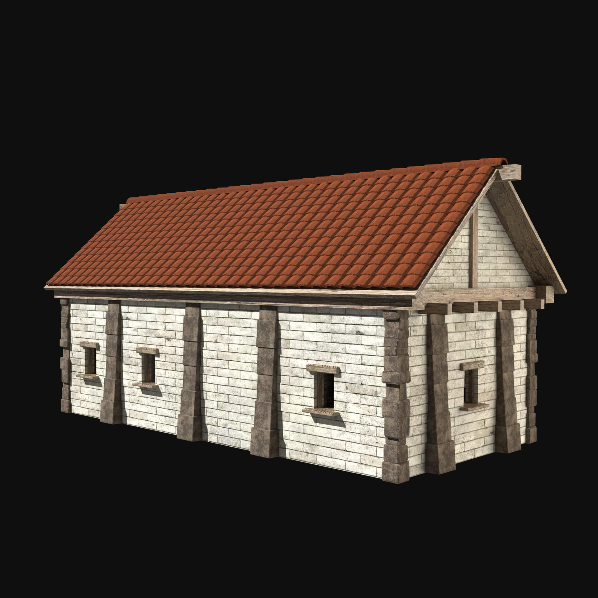 Greek Ancient Roman House Collection - 3D Model by Enterables