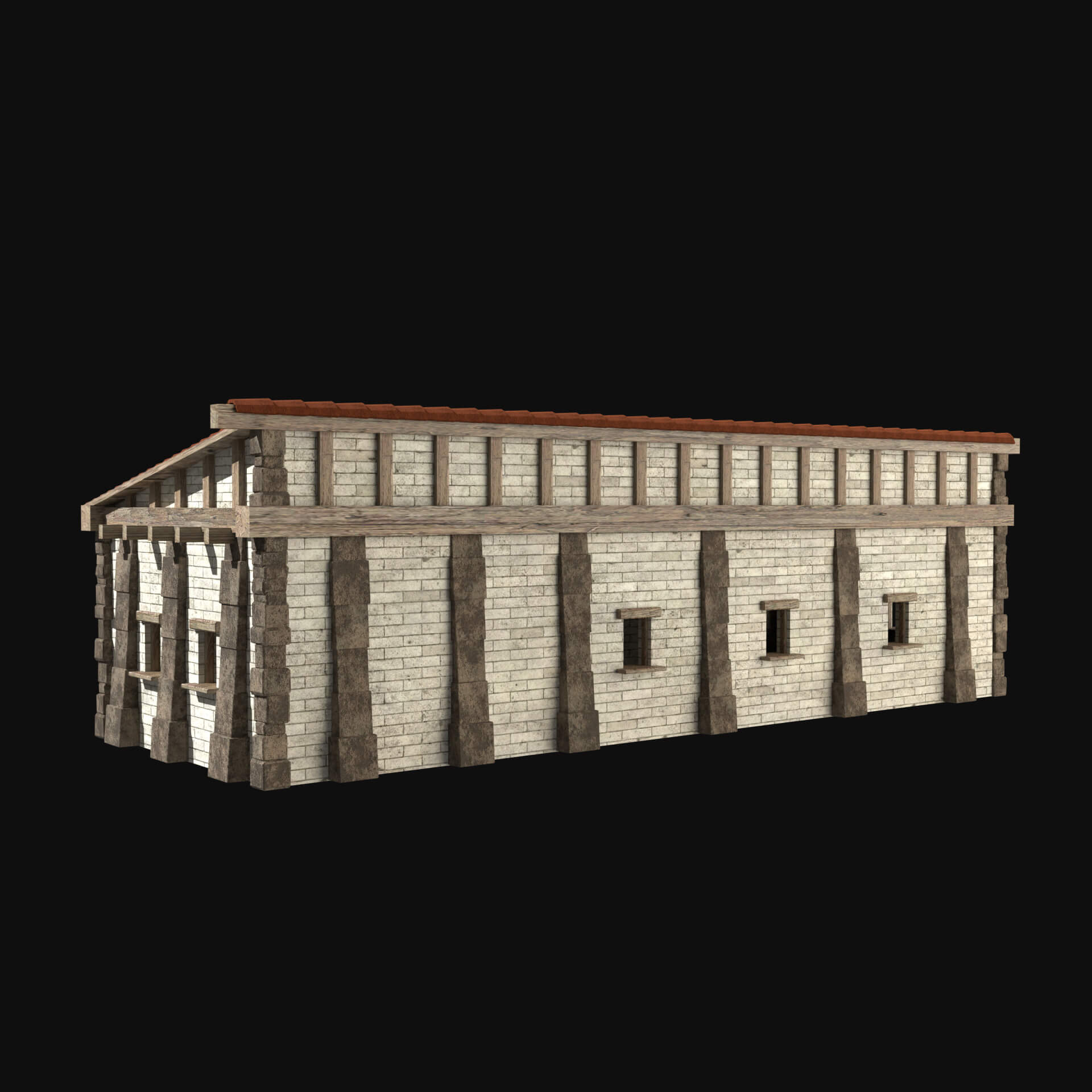 Greek Ancient Roman House Collection - 3D Model by Enterables