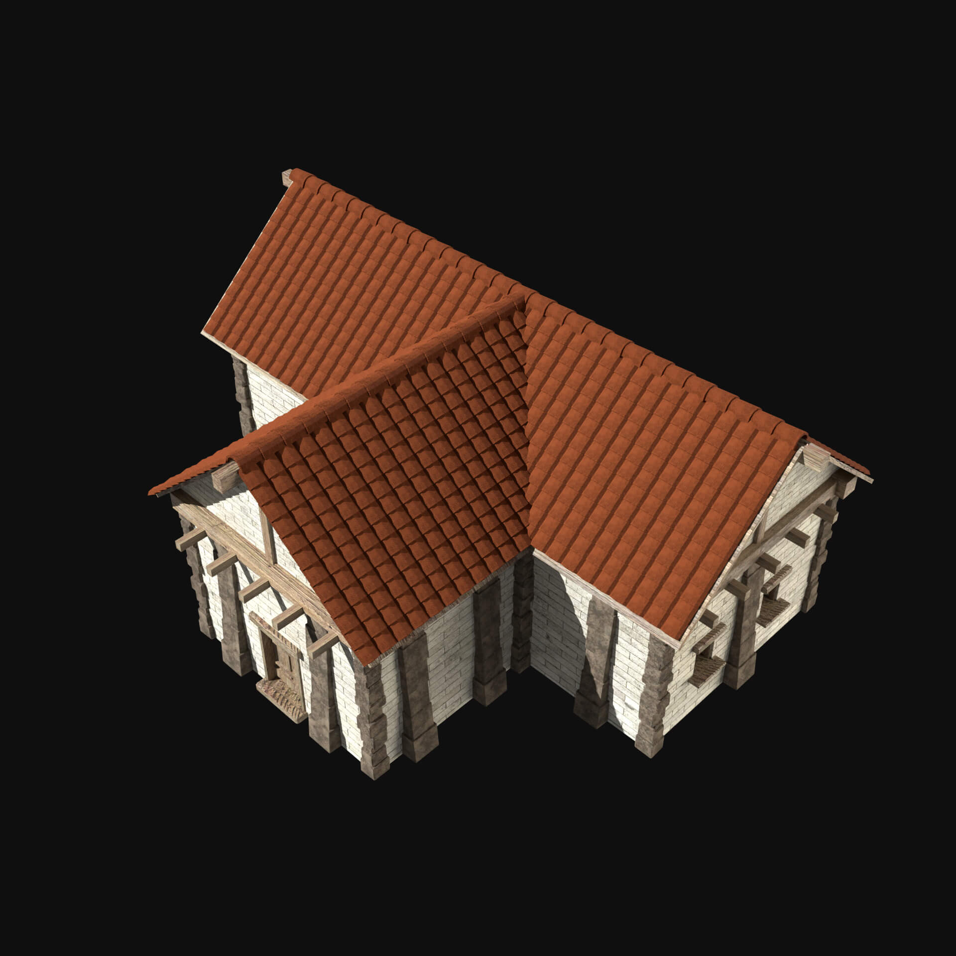 Greek Ancient Roman House Collection - 3D Model by Enterables