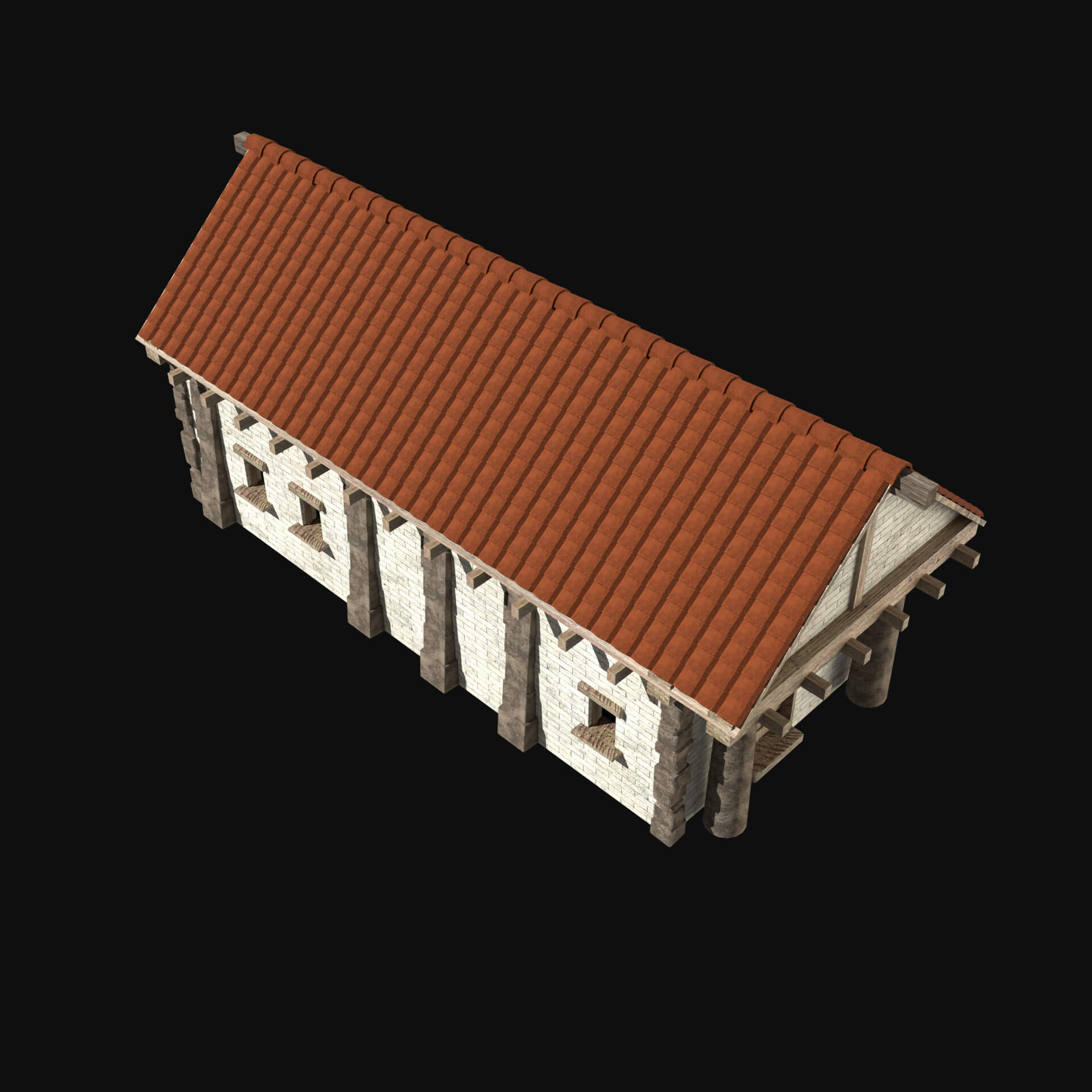 Greek Ancient Roman House Collection - 3D Model by Enterables