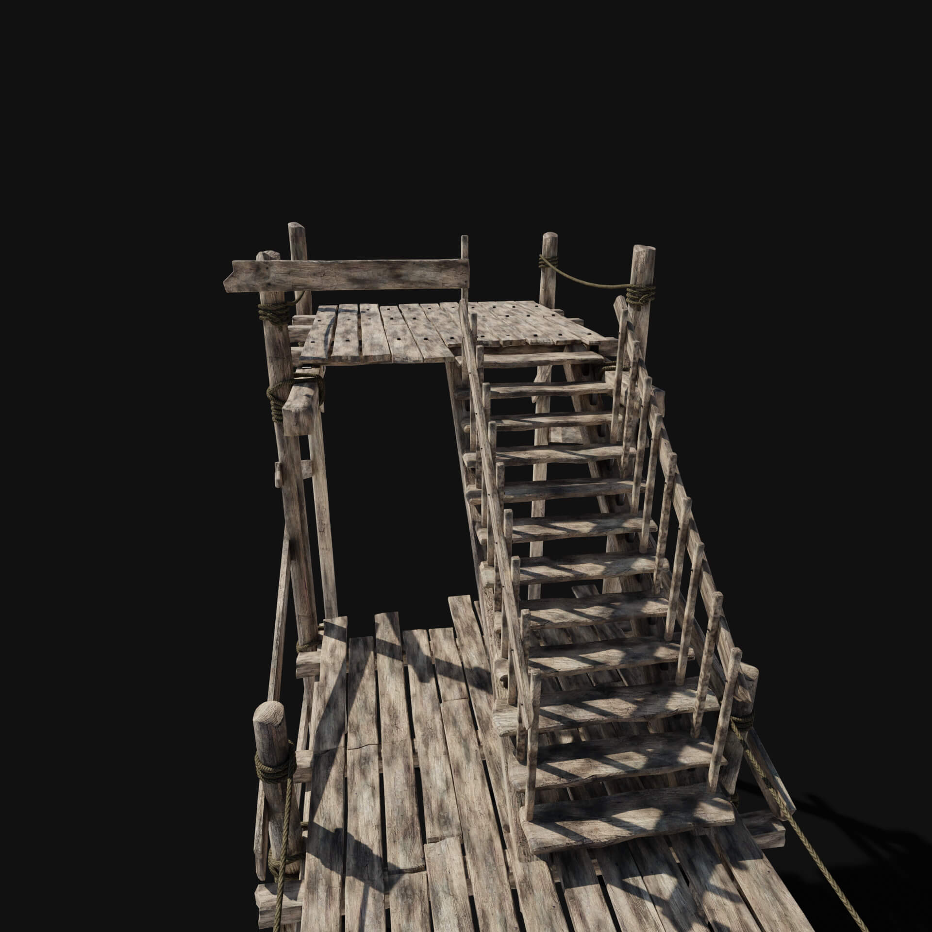 Harbor Docks Port Builder Collection - 3D Model by Enterables
