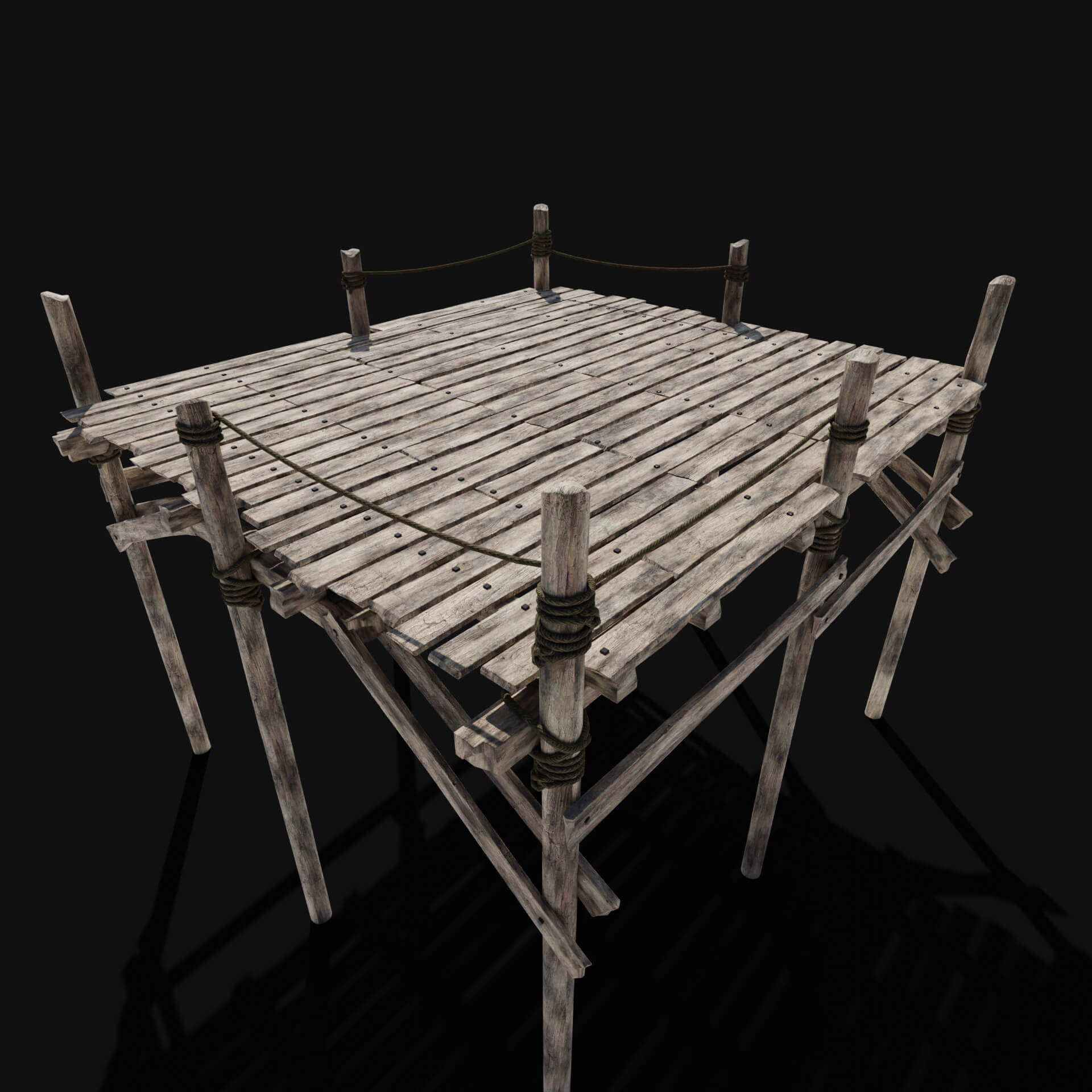 Harbor Docks Port Builder Collection - 3D Model by Enterables