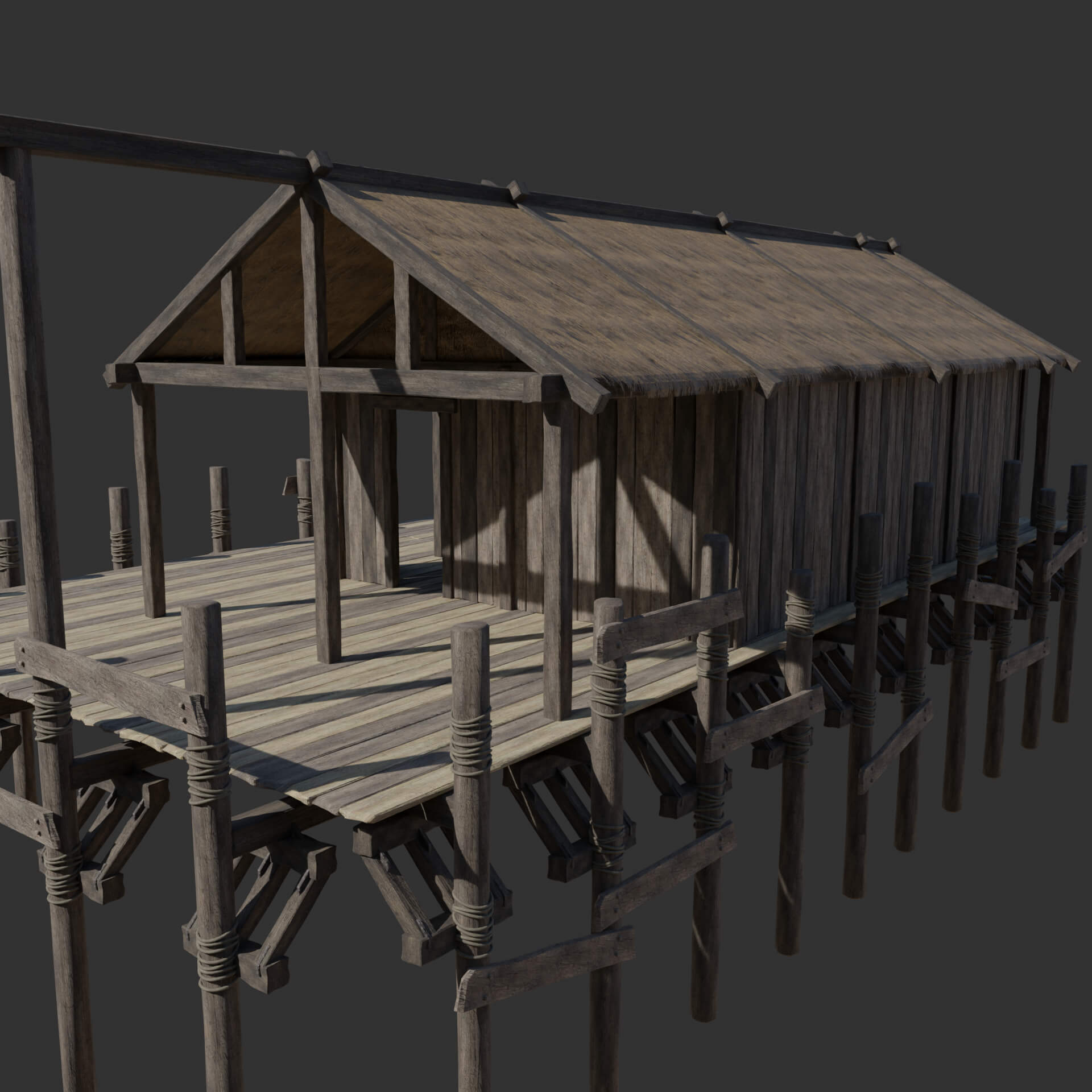 Harbor Port Construction Collection - 3D Model by Enterables