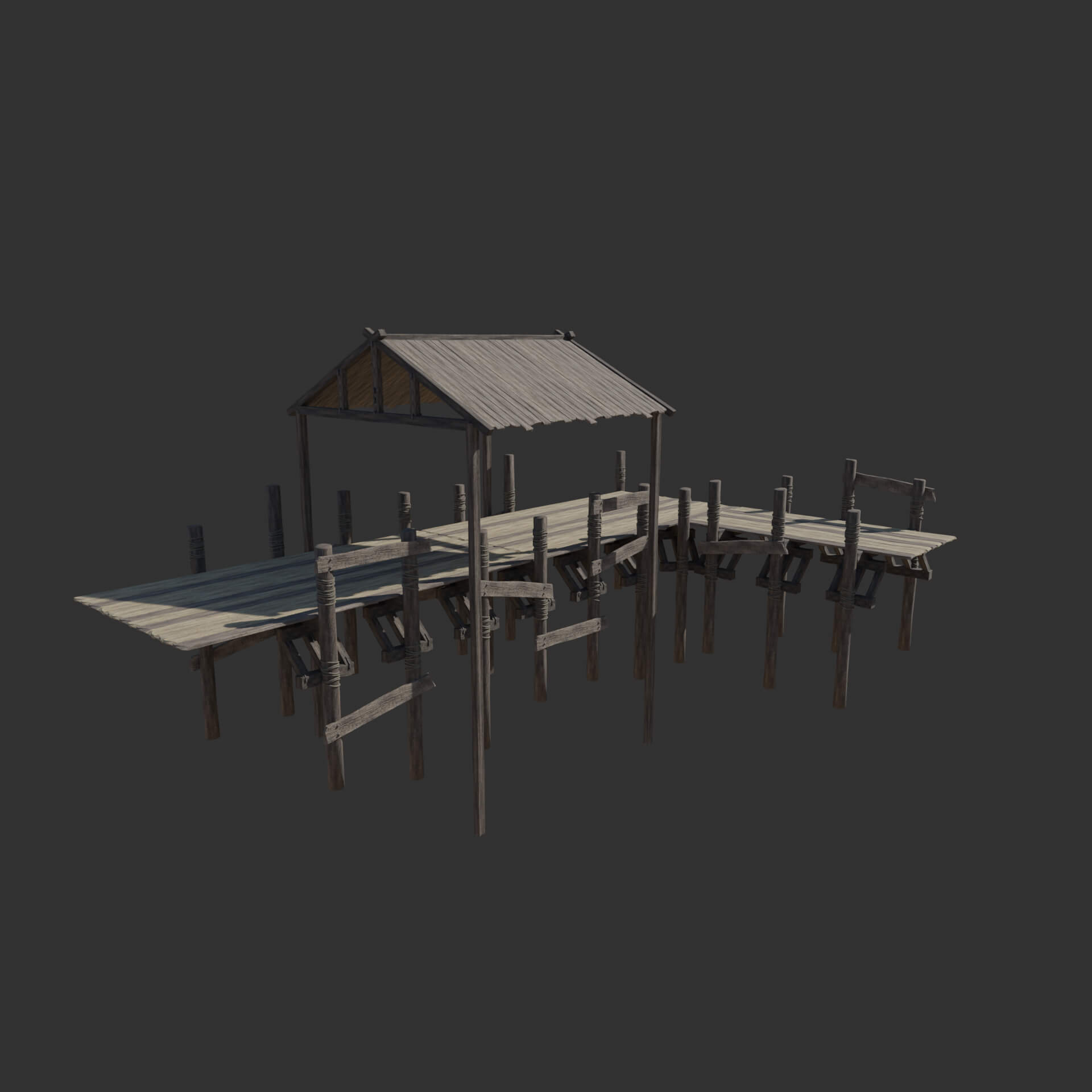 Harbor Port Construction Collection - 3D Model by Enterables