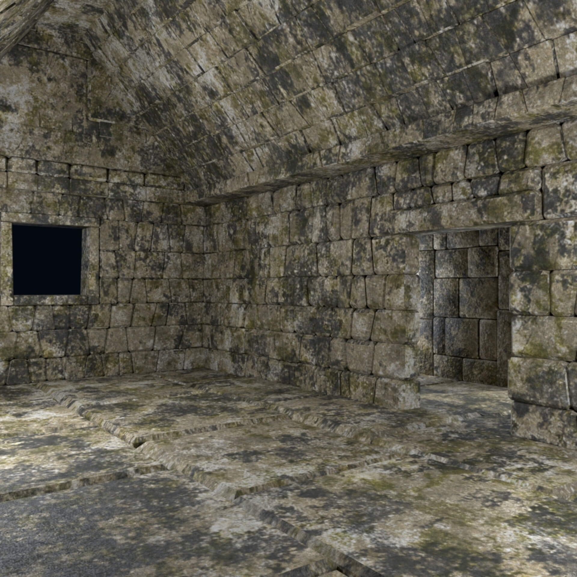 House Ancient Aztec Maya Inca Collection - 3D Model by Enterables