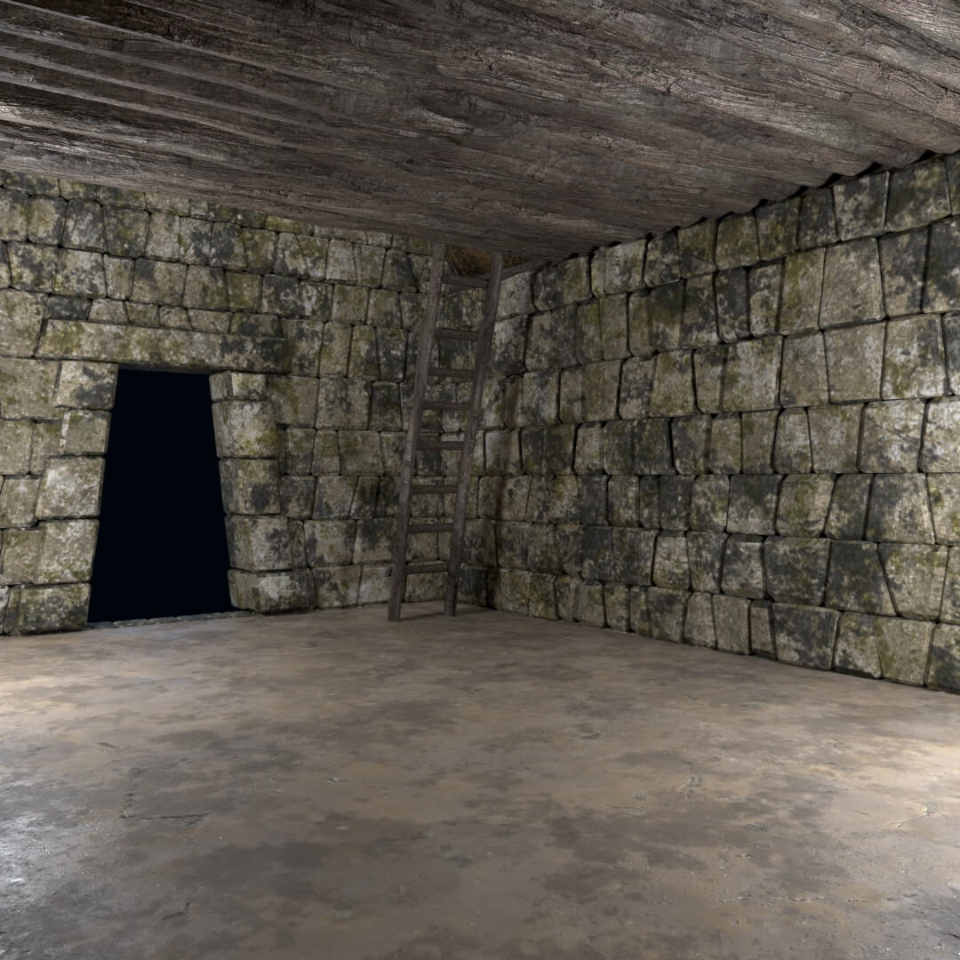 House Ancient Aztec Maya Inca Collection - 3D Model by Enterables