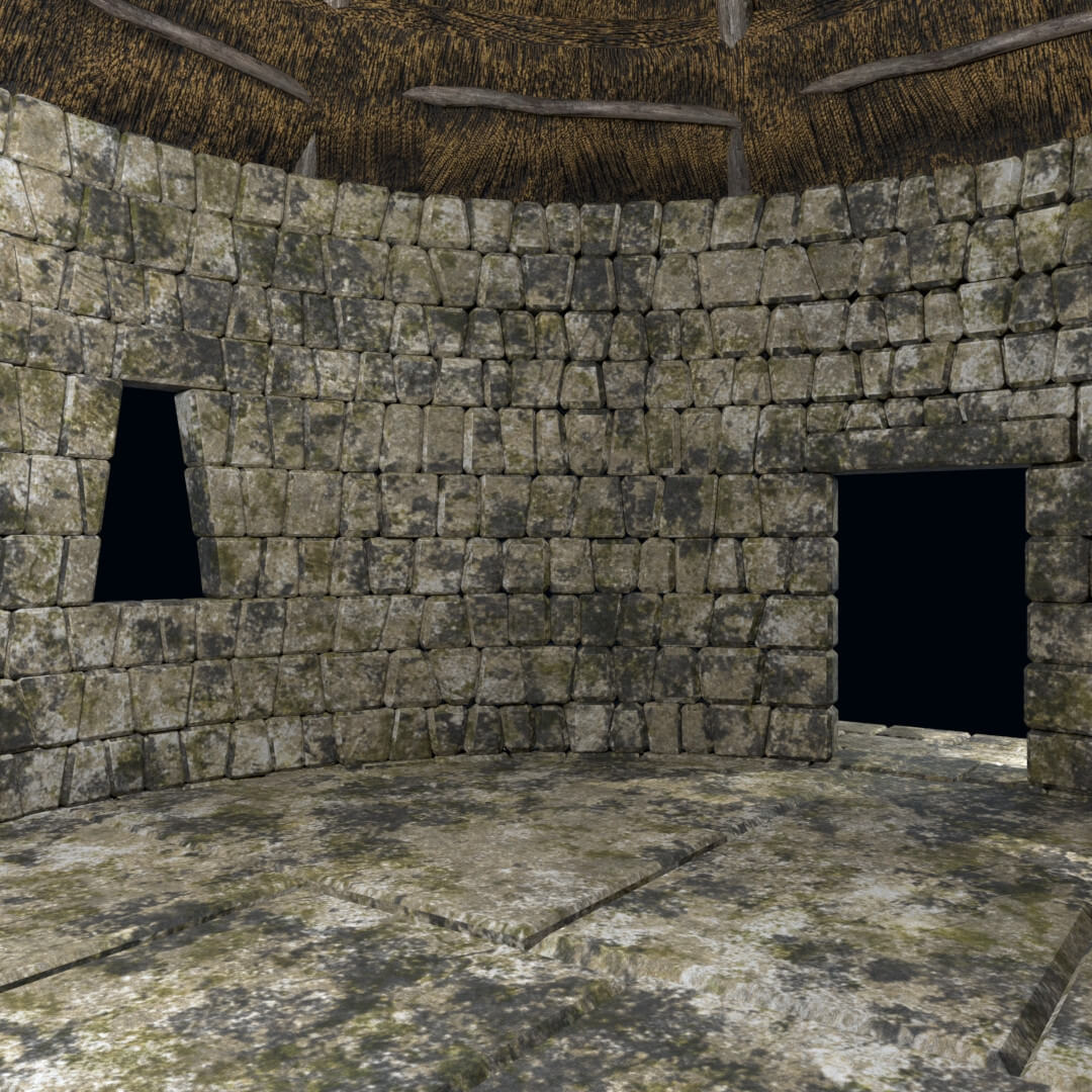 House Ancient Aztec Maya Inca Collection - 3D Model by Enterables