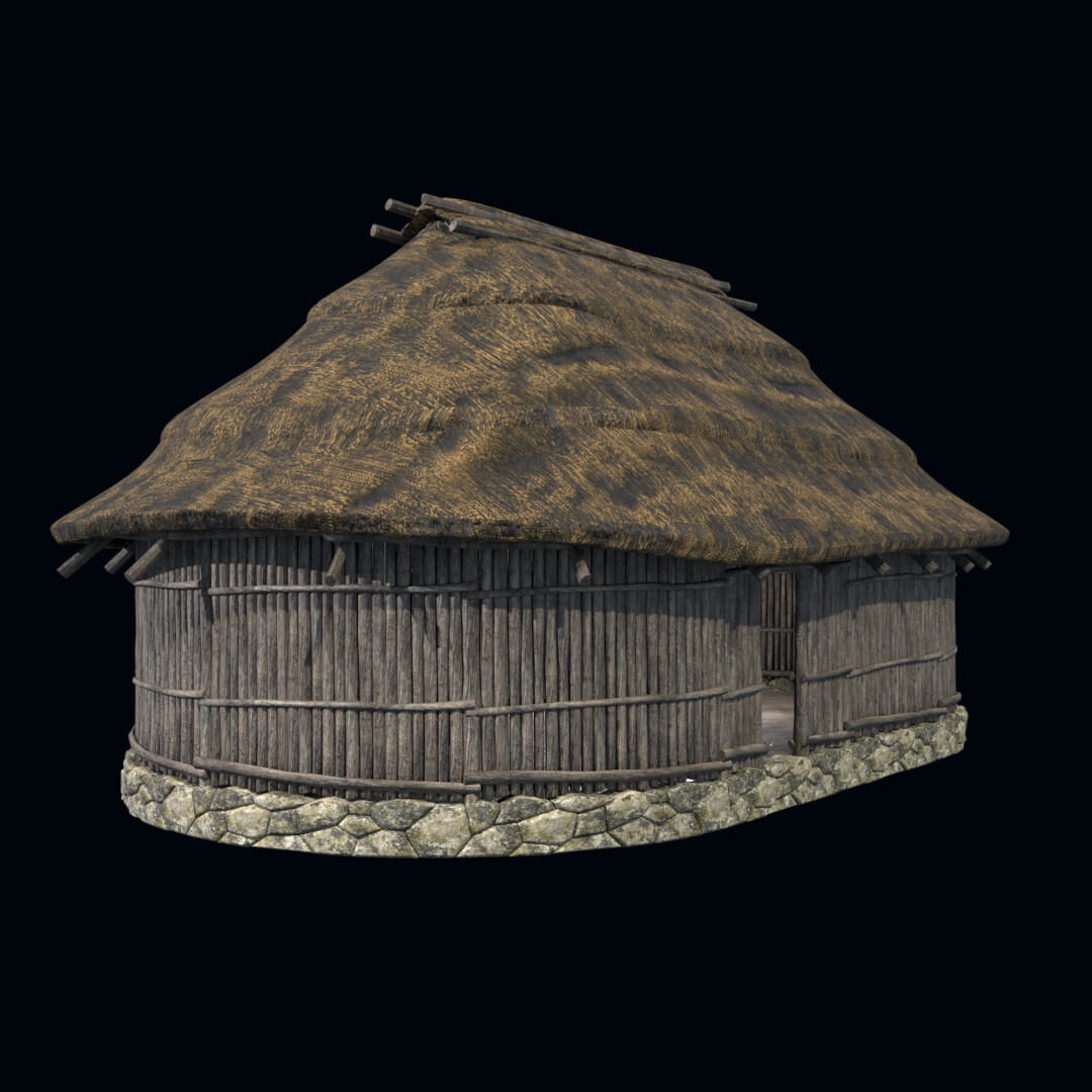 House Ancient Aztec Maya Inca Collection - 3D Model by Enterables