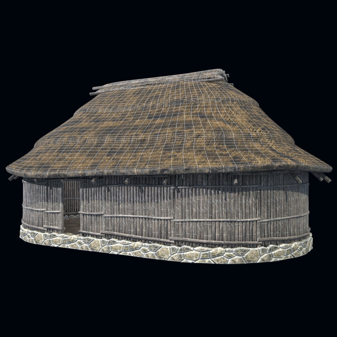 House Ancient Aztec Maya Inca Collection - 3D Model by Enterables