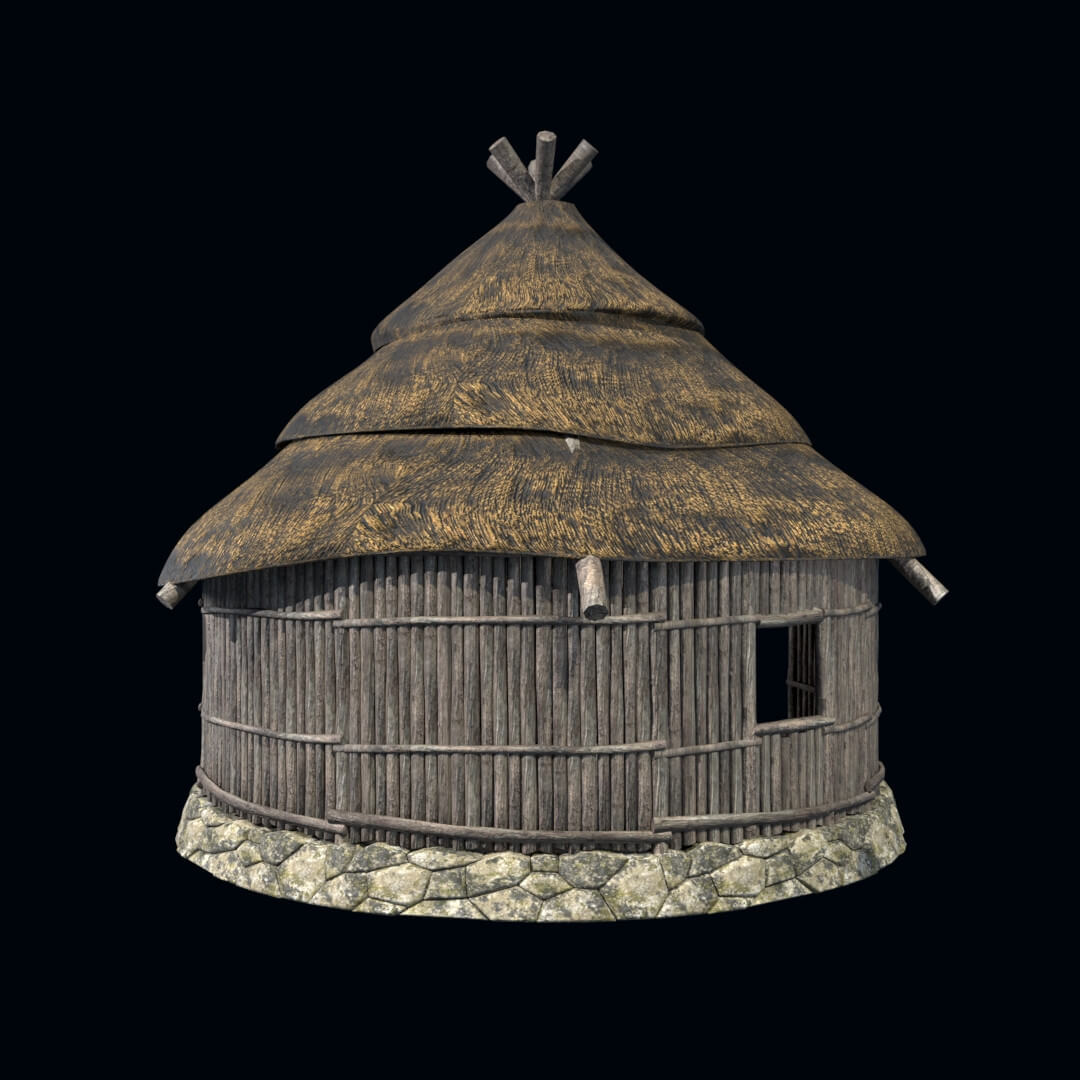House Ancient Aztec Maya Inca Collection - 3D Model by Enterables