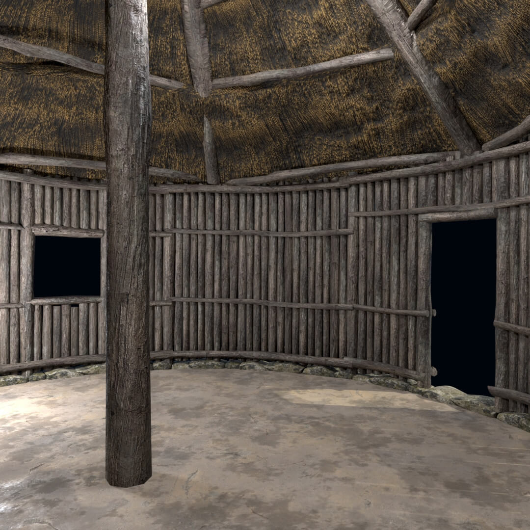 House Ancient Aztec Maya Inca Collection - 3D Model by Enterables