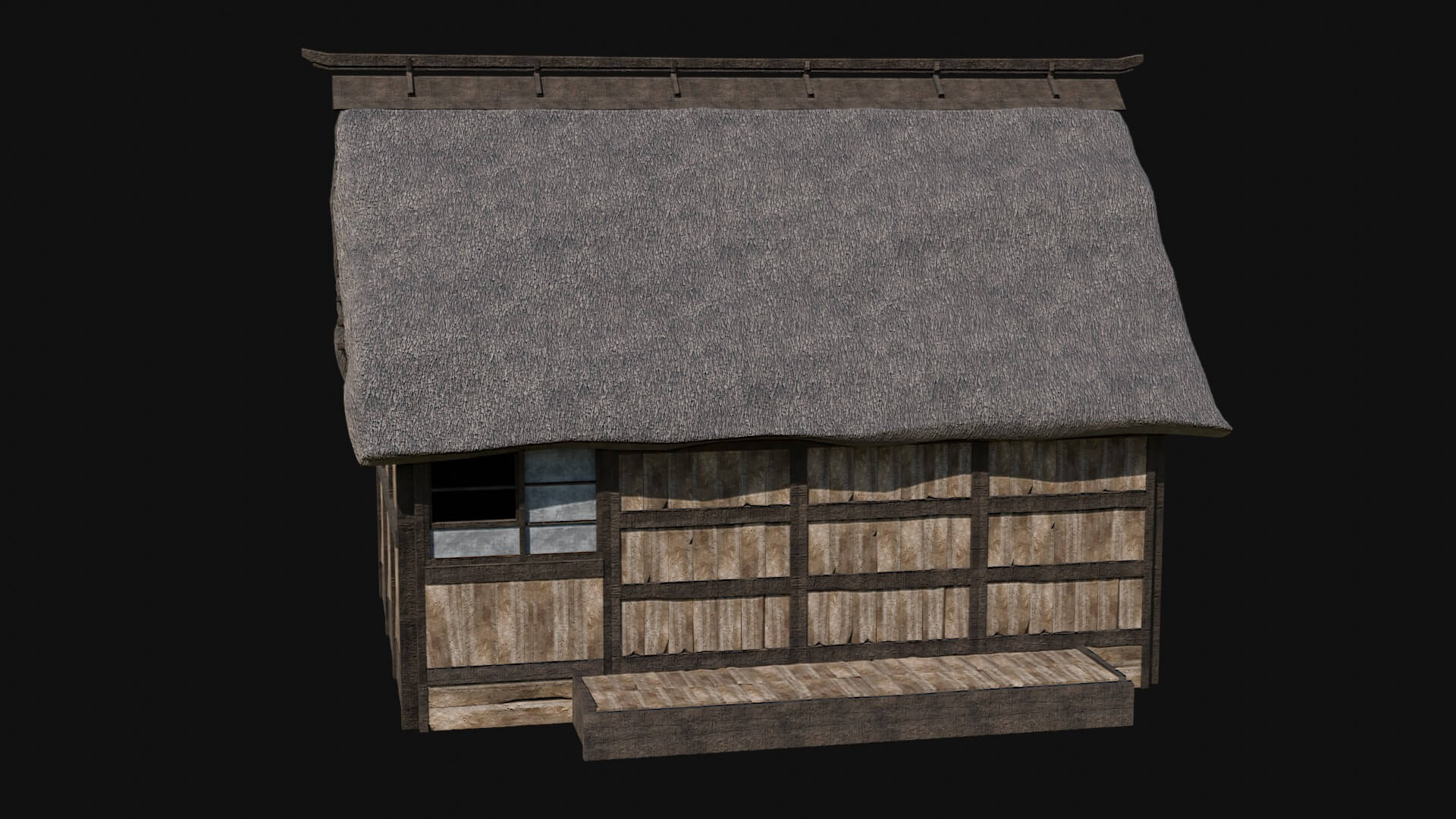 Japanese Asian Feudal House Collection - 3D Model by Enterables