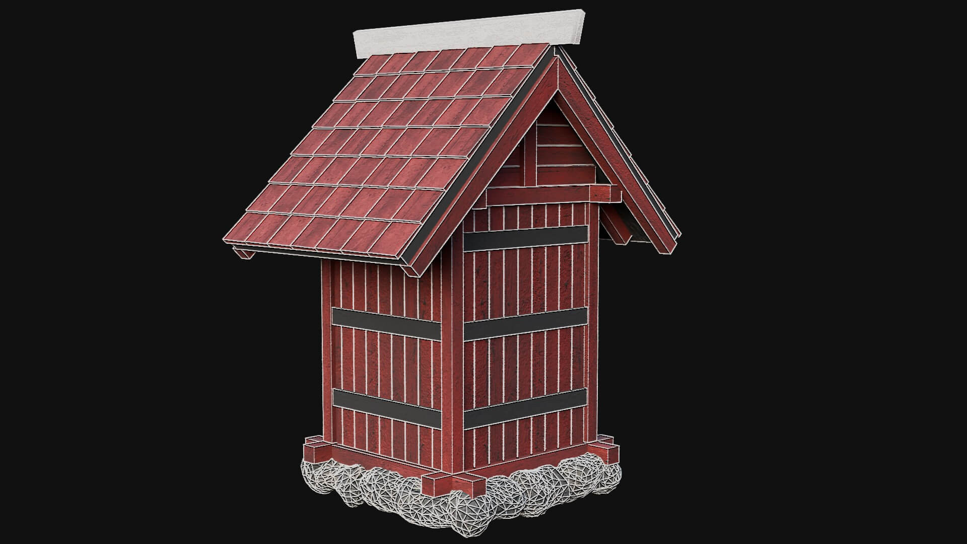 Japanese Structures Collection - 3D Model by Enterables