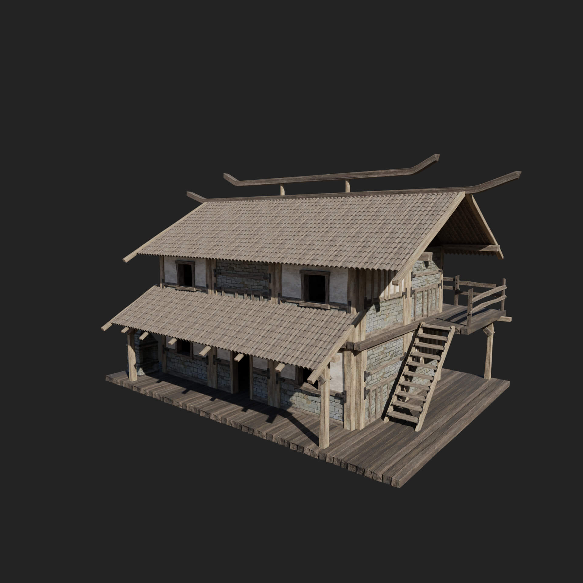 Japanese Workshop Collection - 3D Model by Enterables