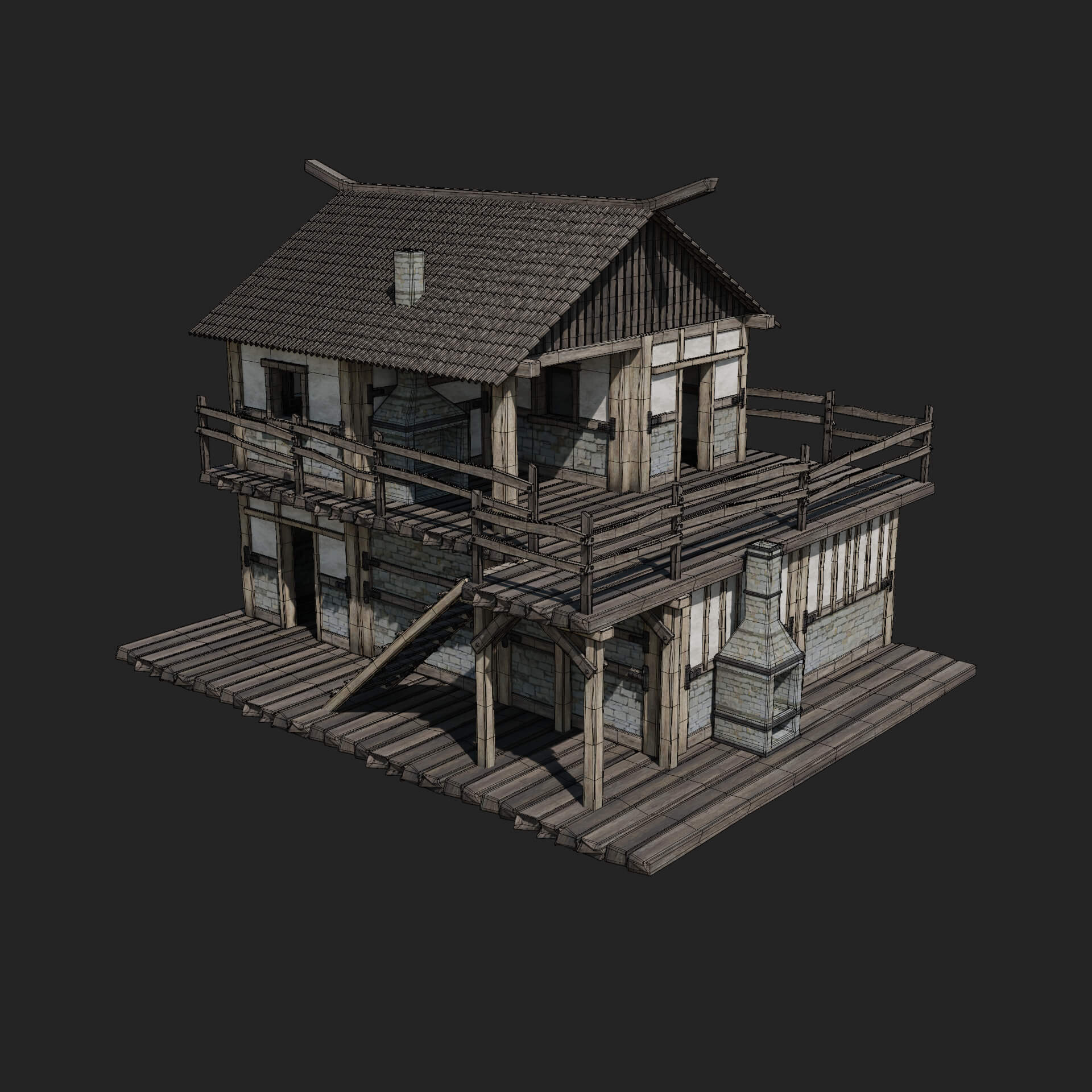 Japanese Workshop Collection - 3D Model by Enterables