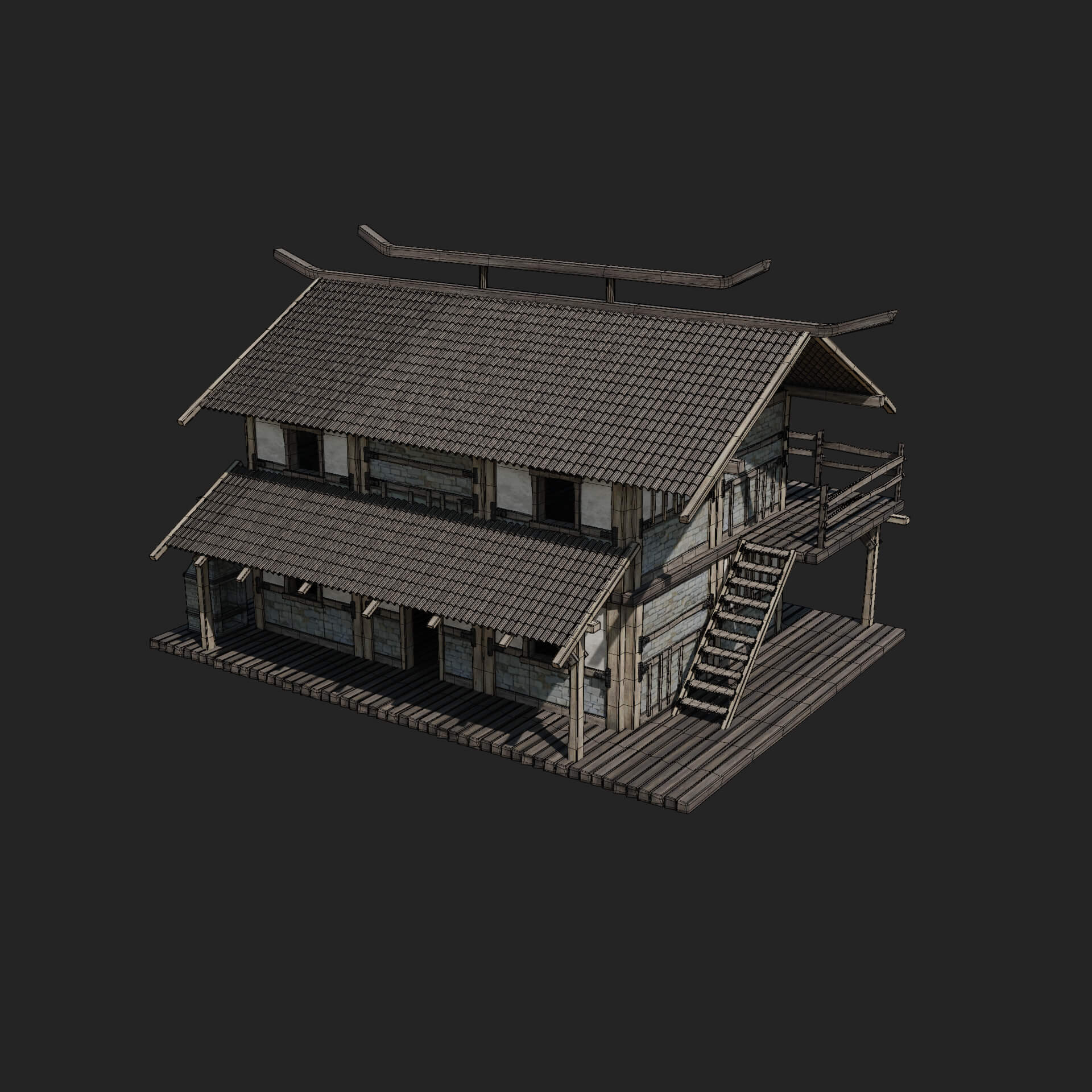 Japanese Workshop Collection - 3D Model by Enterables