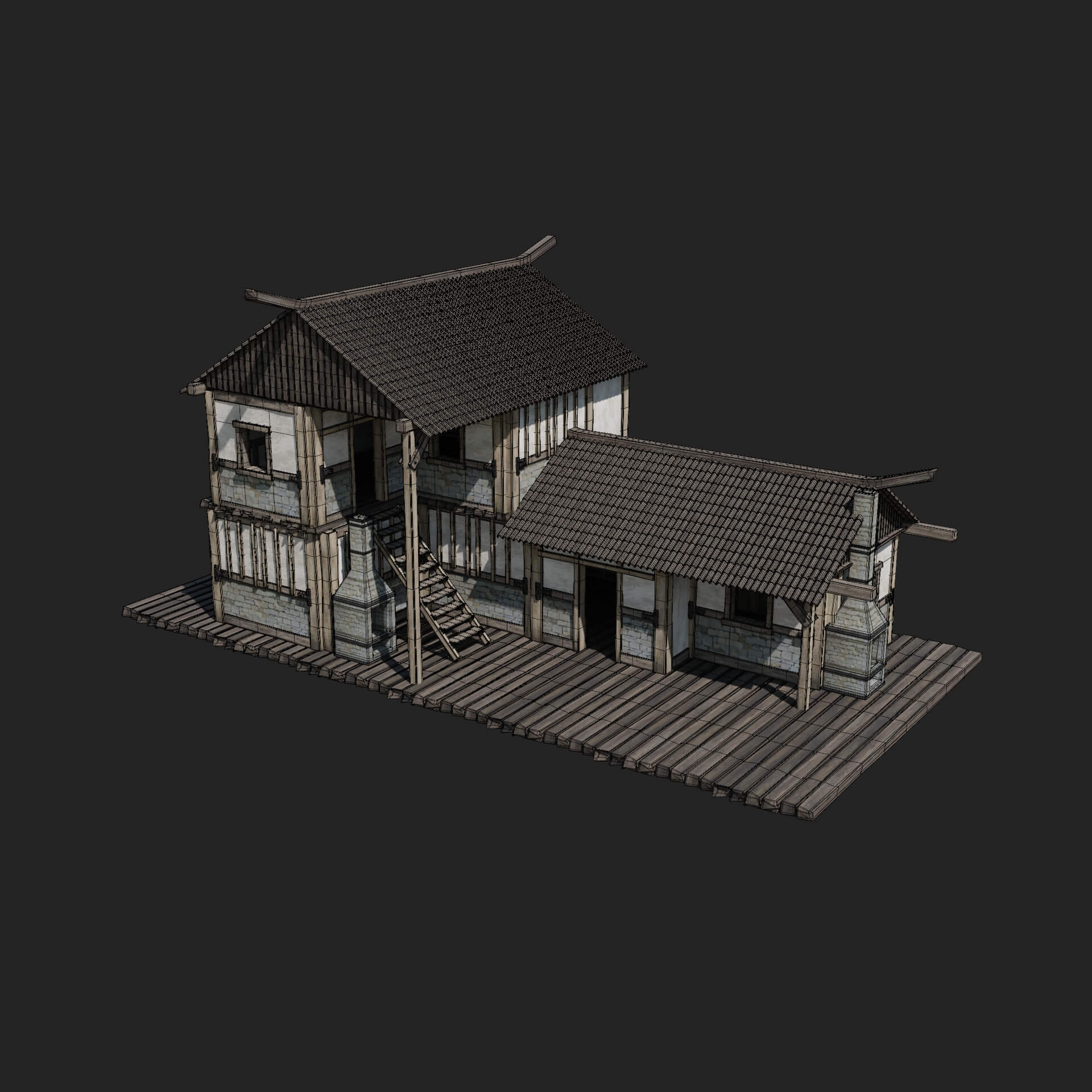 Japanese Workshop Collection - 3D Model by Enterables