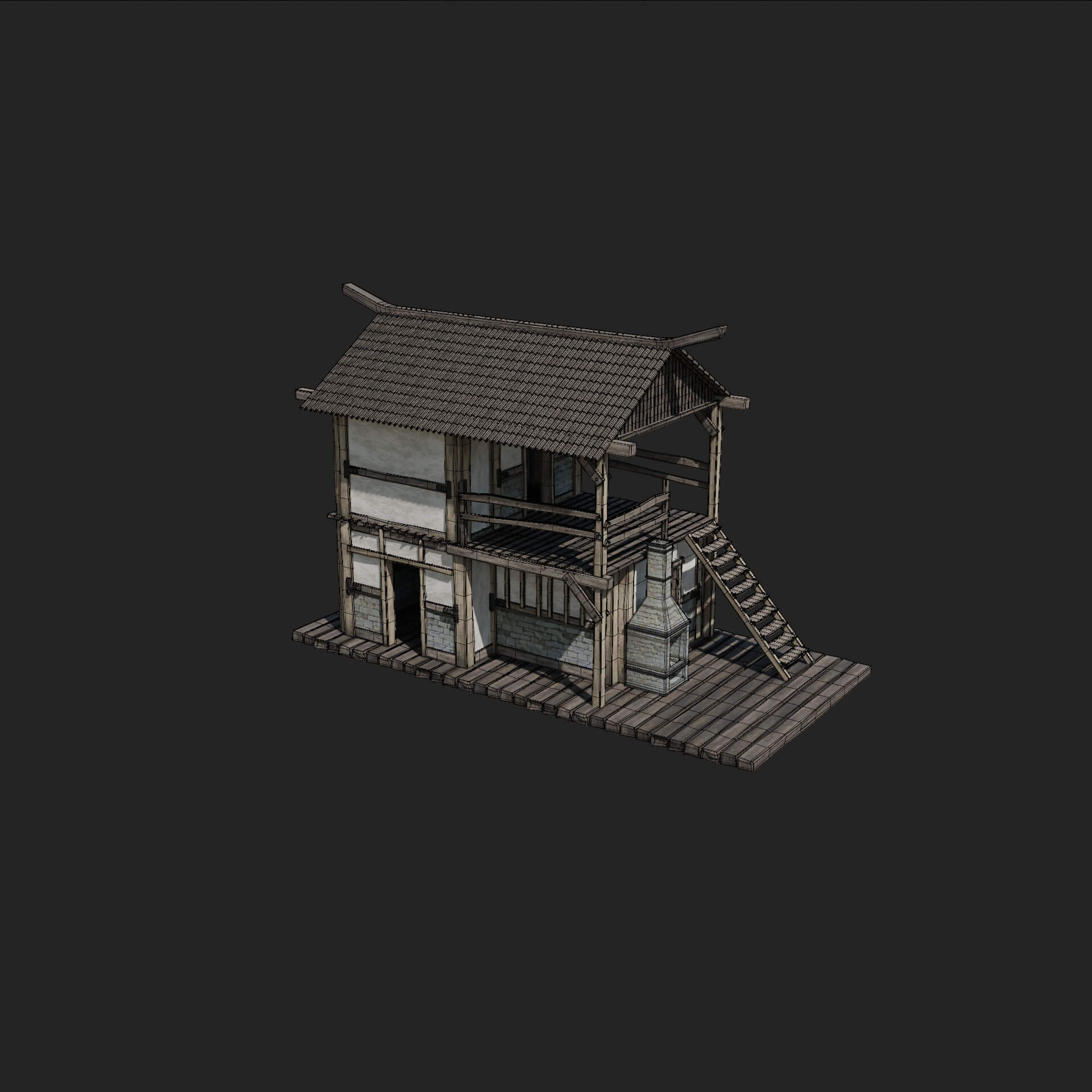 Japanese Workshop Collection - 3D Model by Enterables