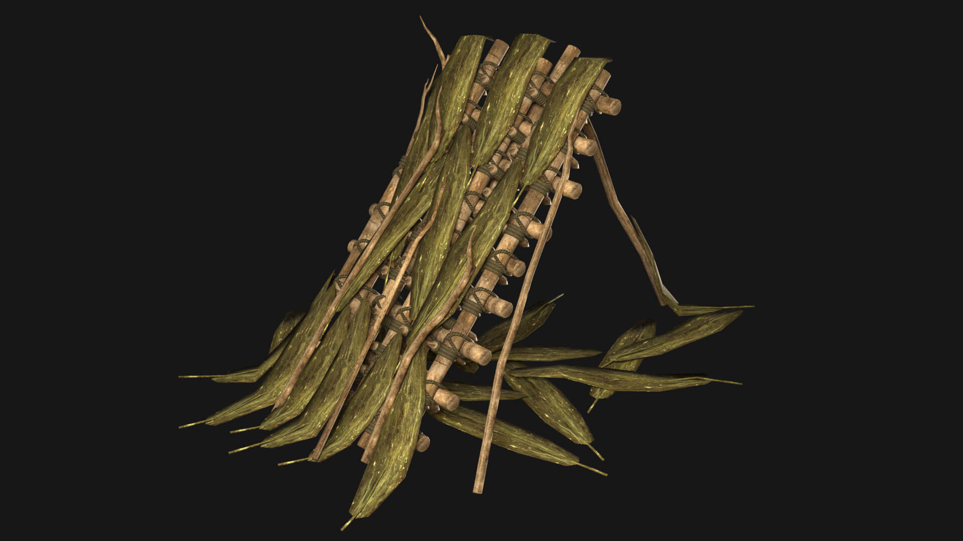 Jungle Swamp Trap Snare Collection - 3D Model by Enterables