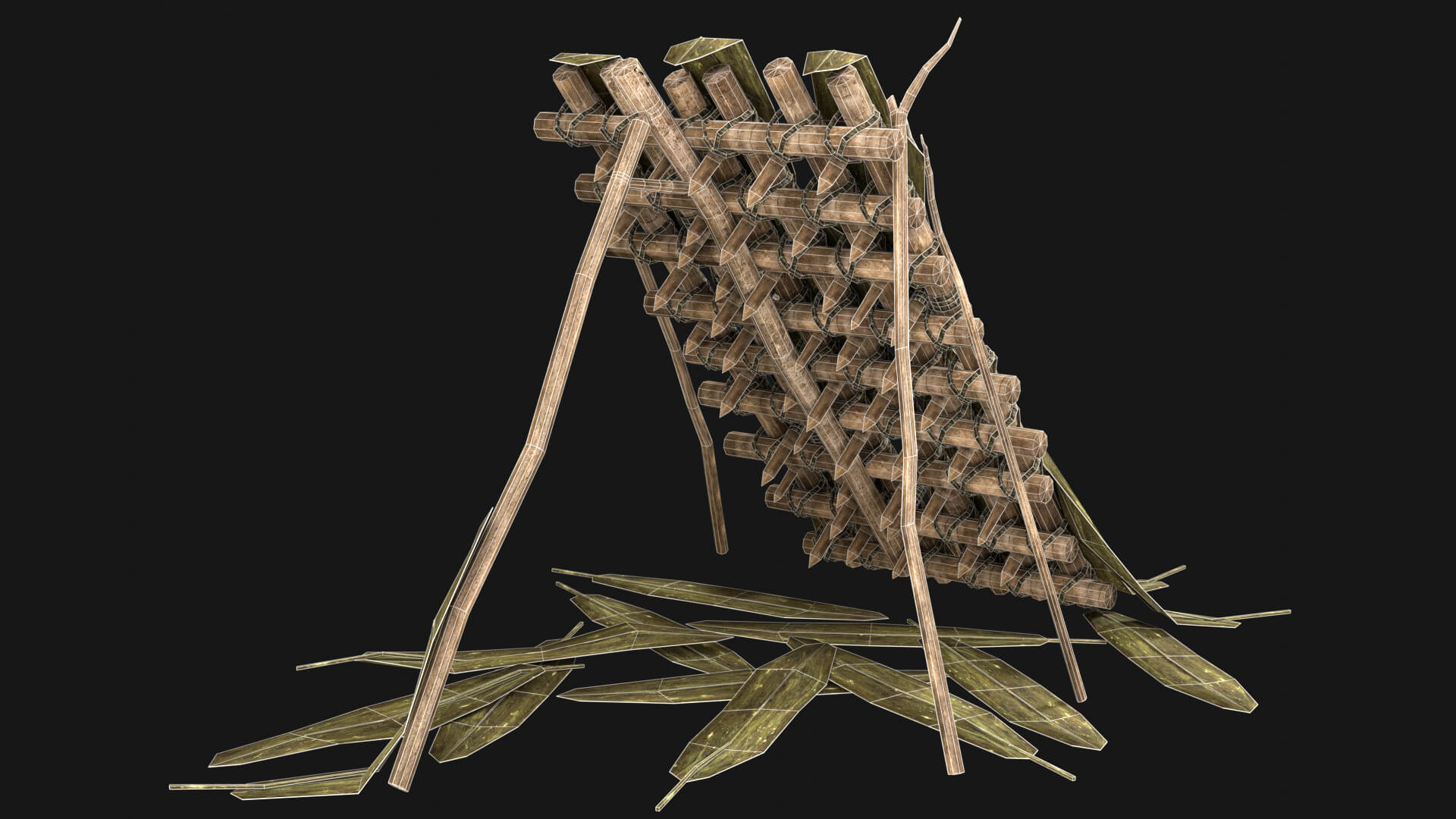 Jungle Swamp Trap Snare Collection - 3D Model by Enterables