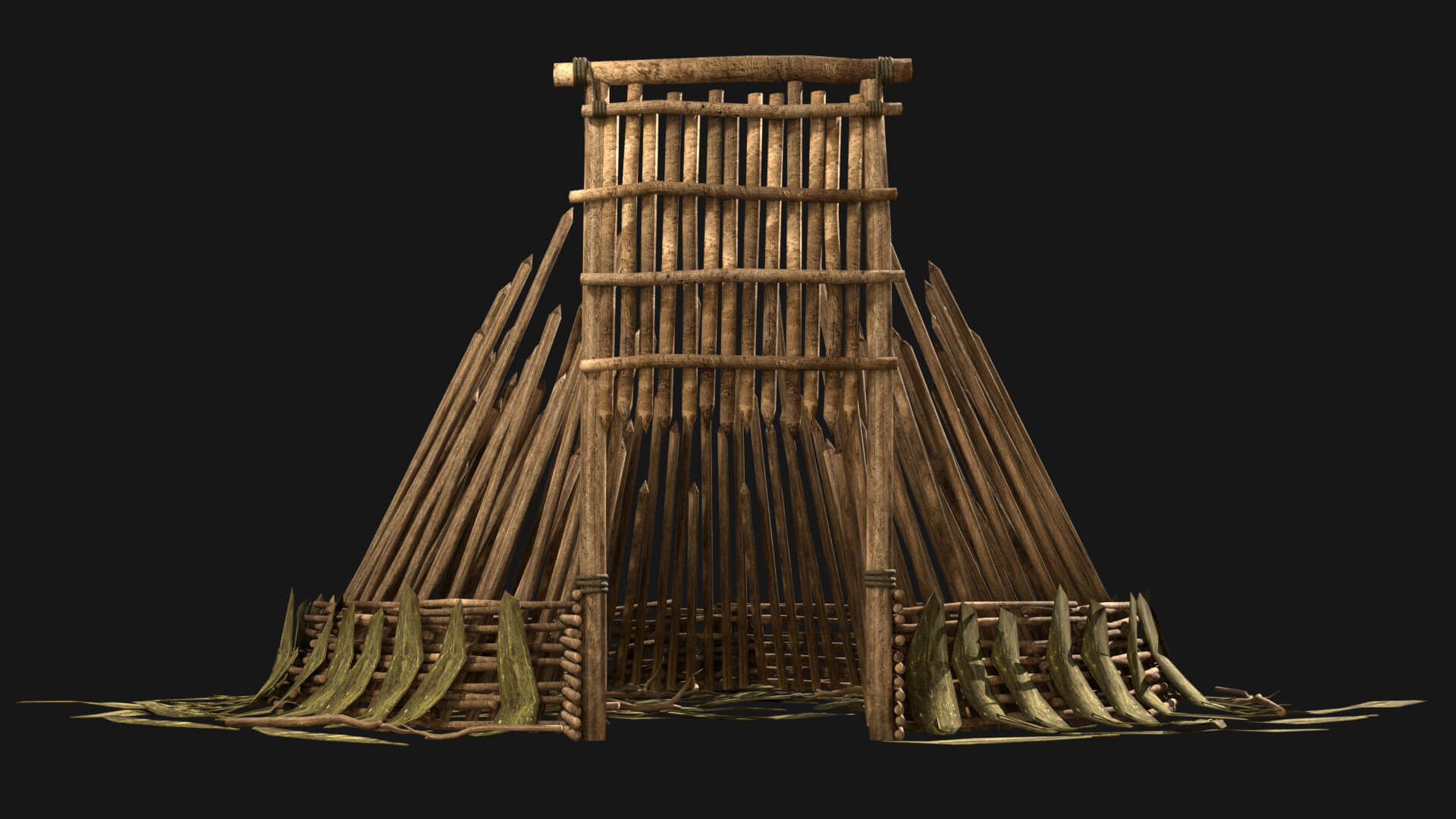 Jungle Swamp Trap Snare Collection - 3D Model by Enterables