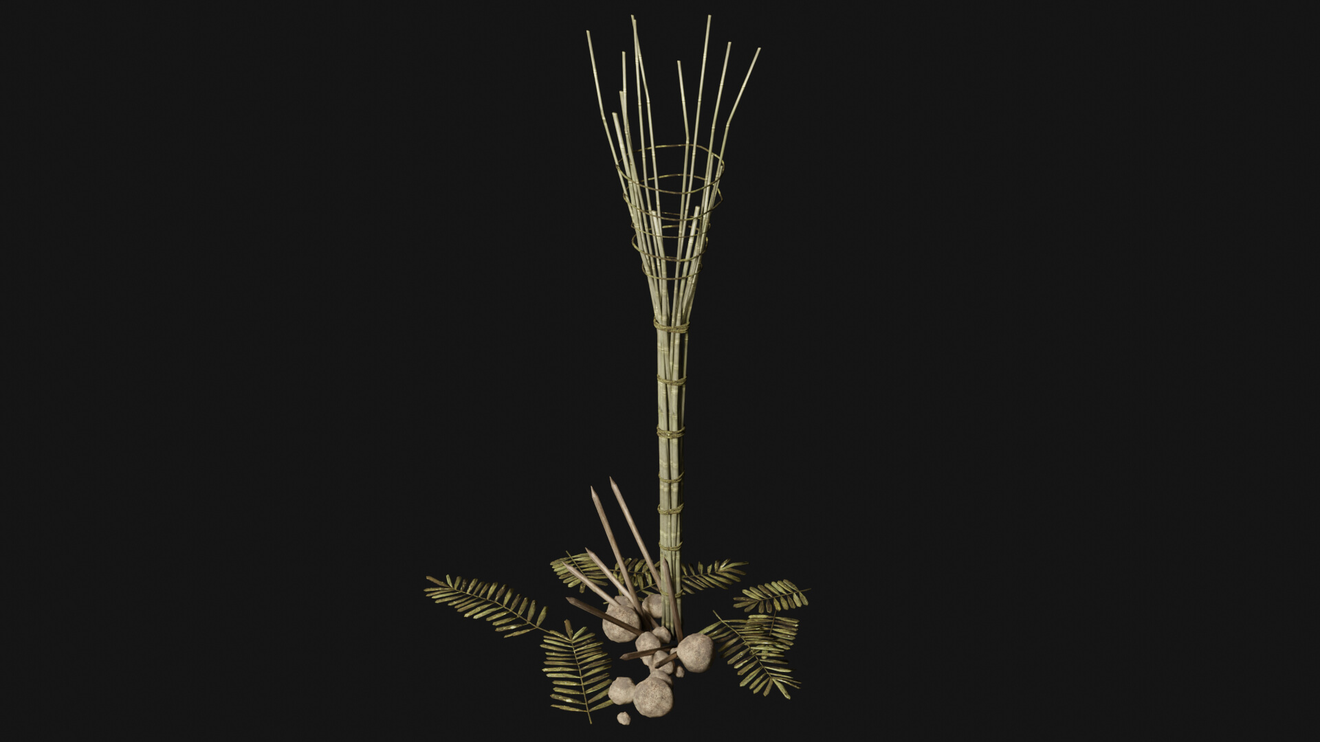 Jungle Swamp Watchtower Scout Tower Collection - 3D Model by Enterables