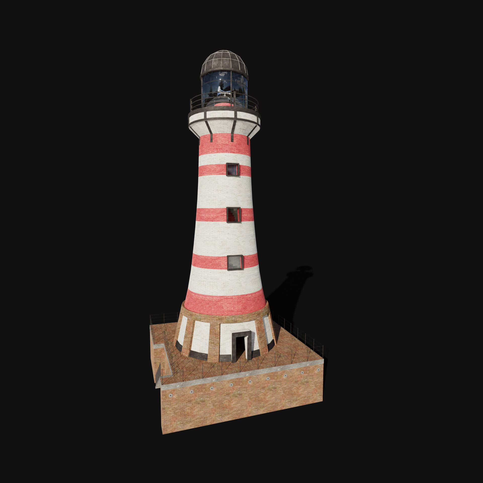Lighthouse Watch Tower Collection - 3D Model by Enterables