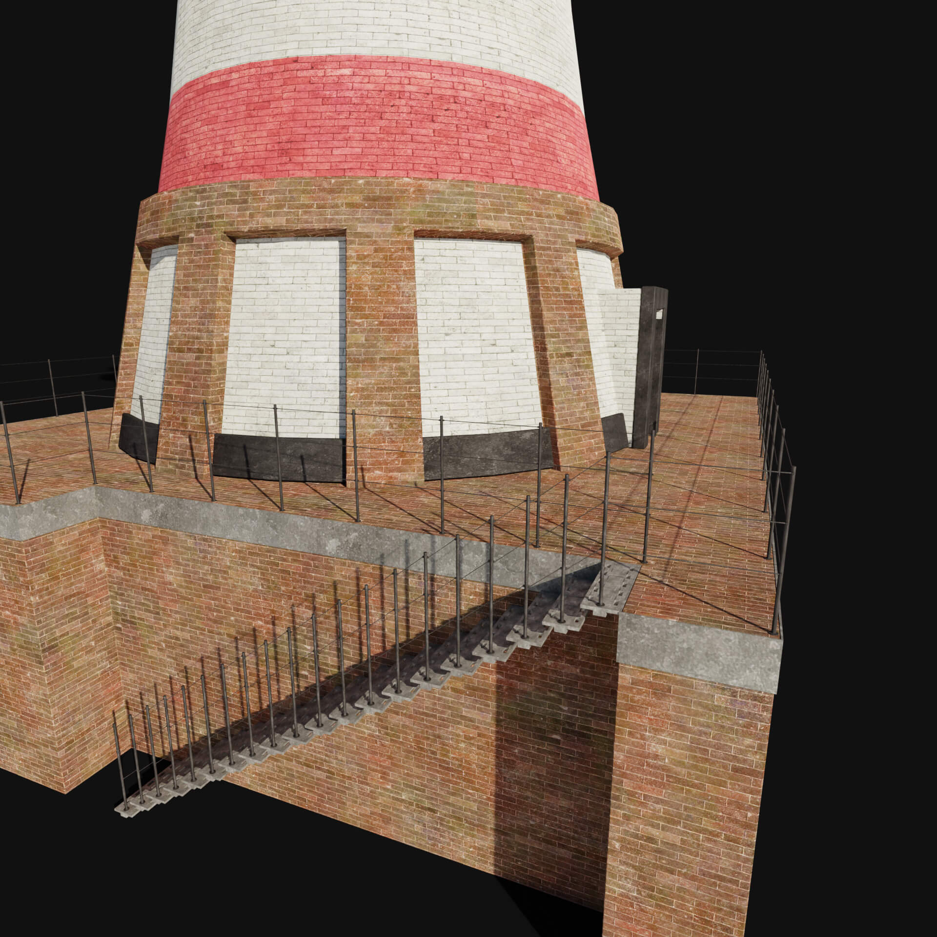 Lighthouse Watch Tower Collection - 3D Model by Enterables