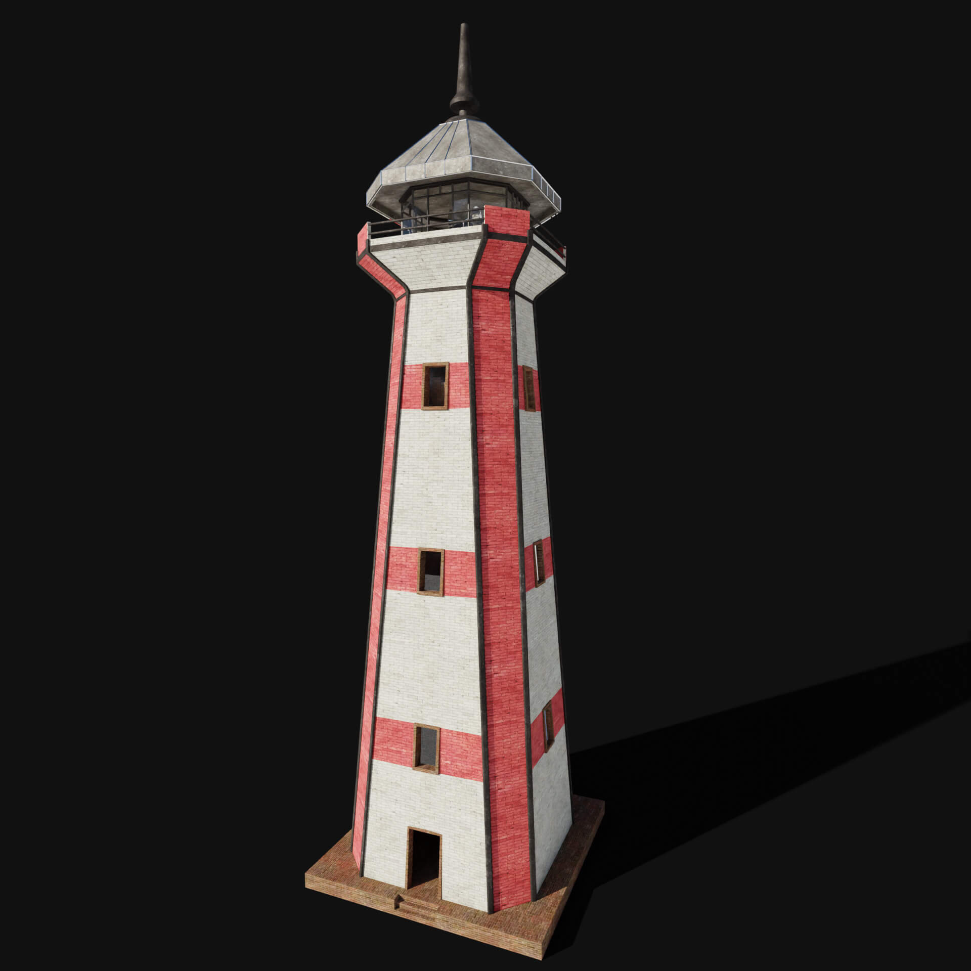 Lighthouse Watch Tower Collection - 3D Model by Enterables
