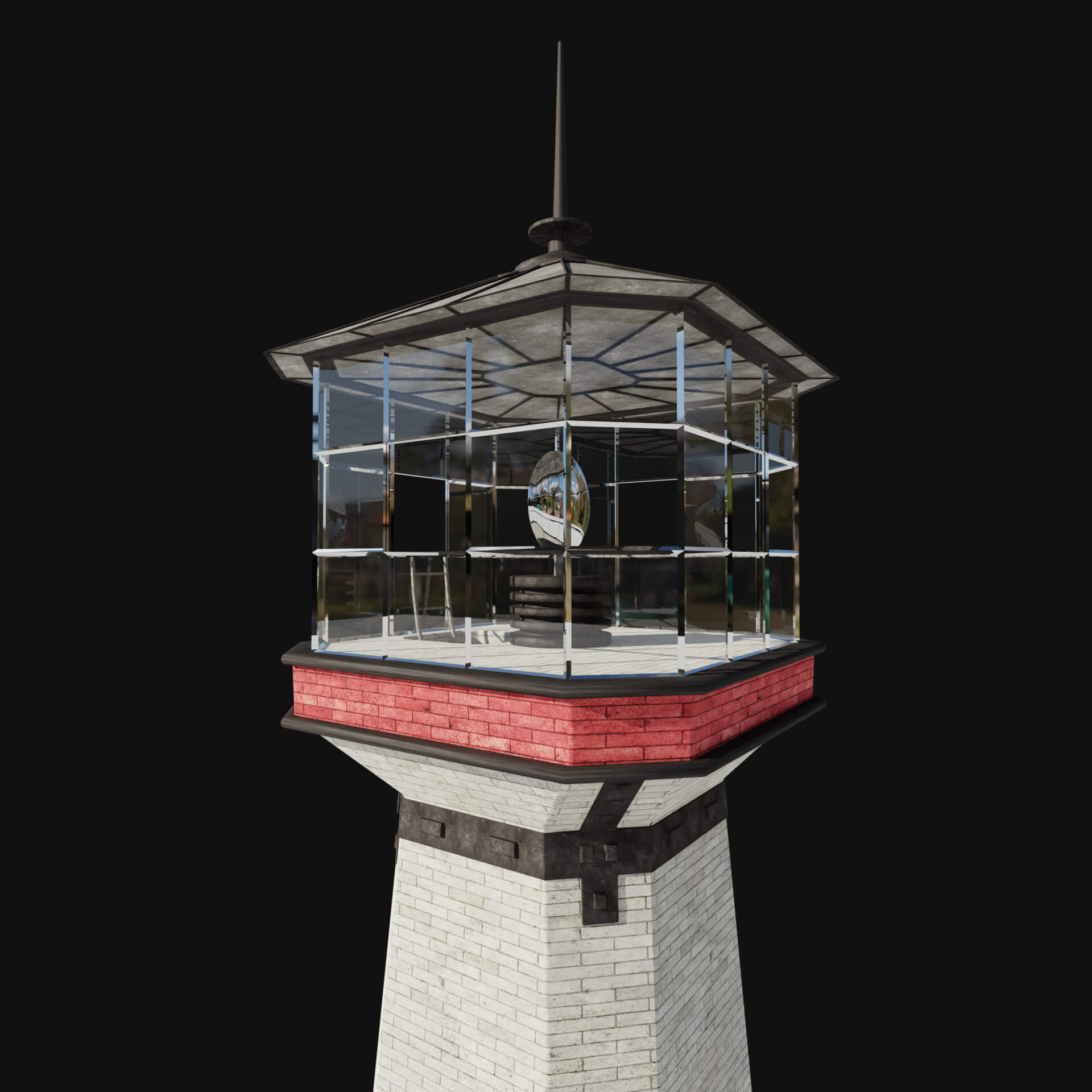 Lighthouse Watch Tower Collection - 3D Model by Enterables