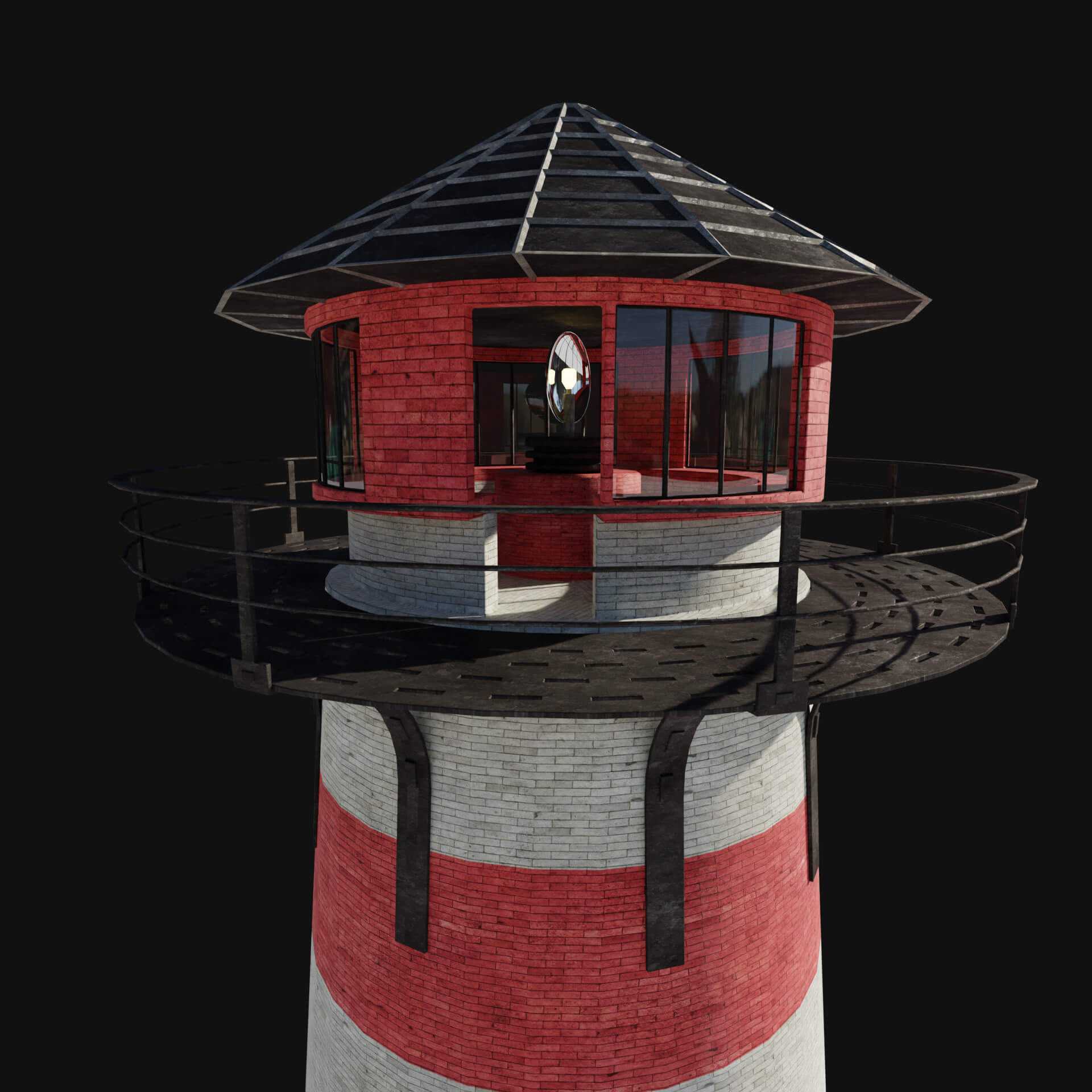 Lighthouse Watch Tower Collection - 3D Model by Enterables