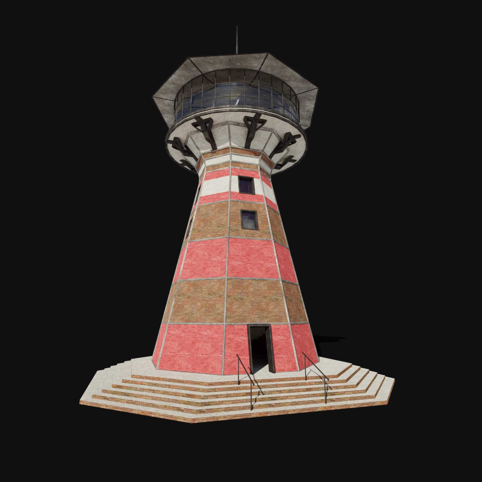 Lighthouse Watch Tower Collection - 3D Model by Enterables
