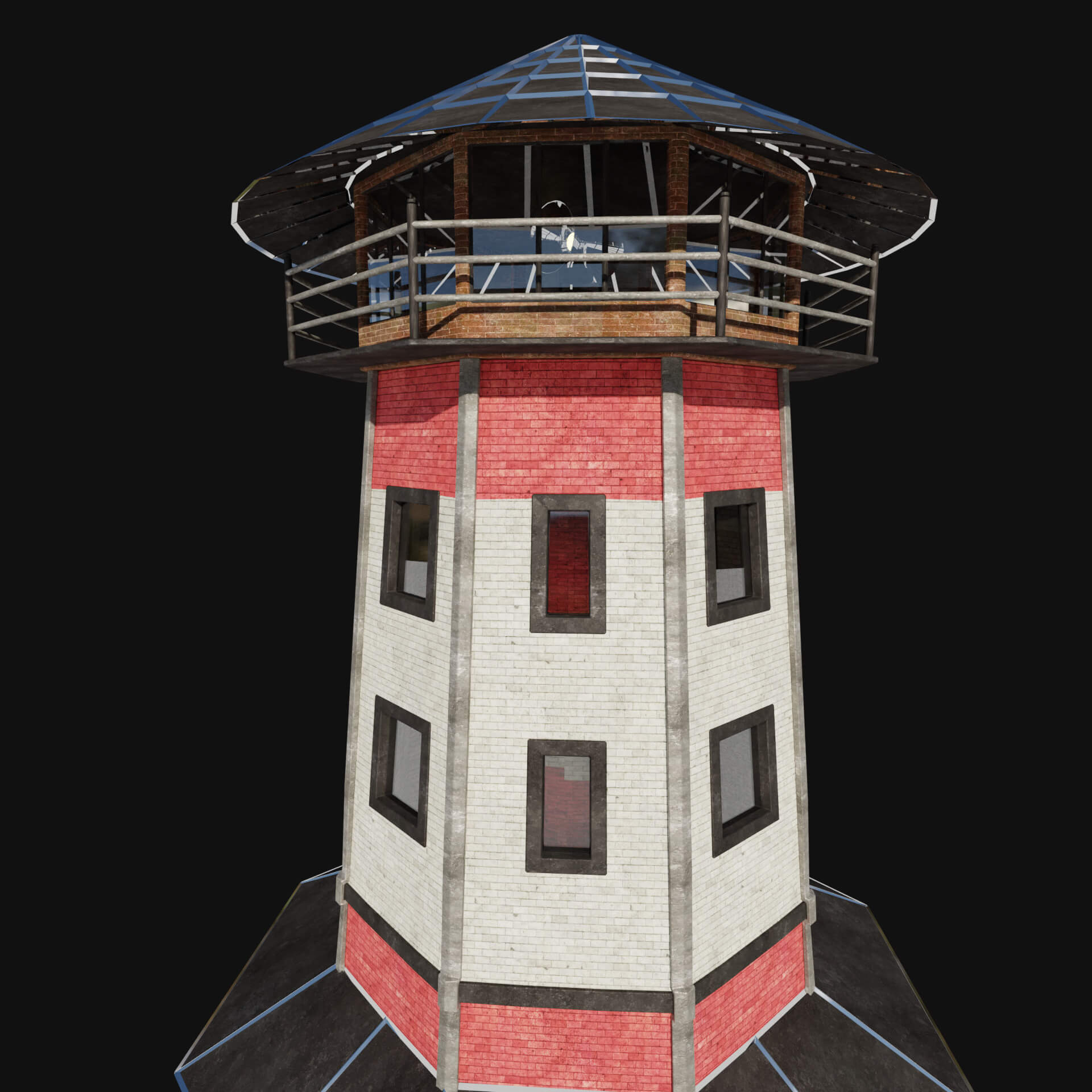 Lighthouse Watch Tower Collection - 3D Model by Enterables