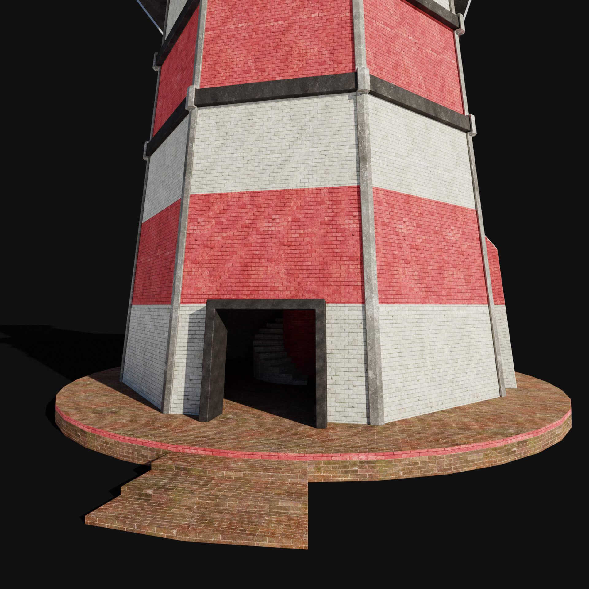 Lighthouse Watch Tower Collection - 3D Model by Enterables