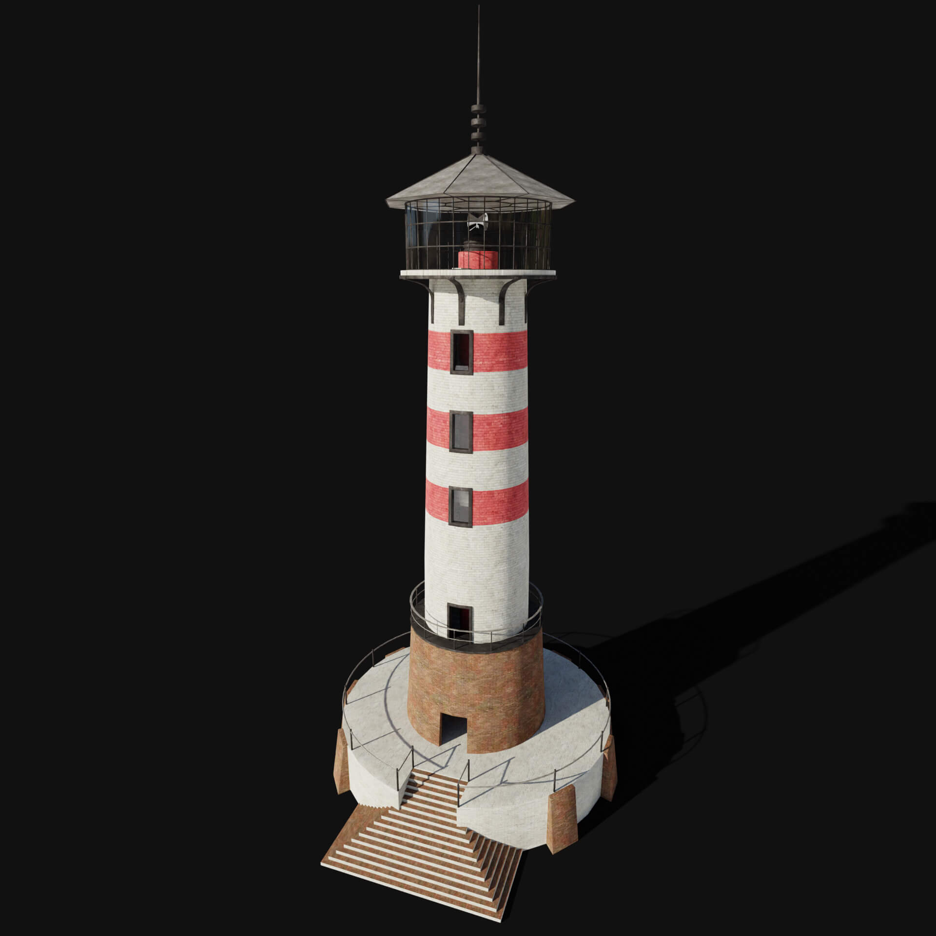 Lighthouse Watch Tower Collection - 3D Model by Enterables