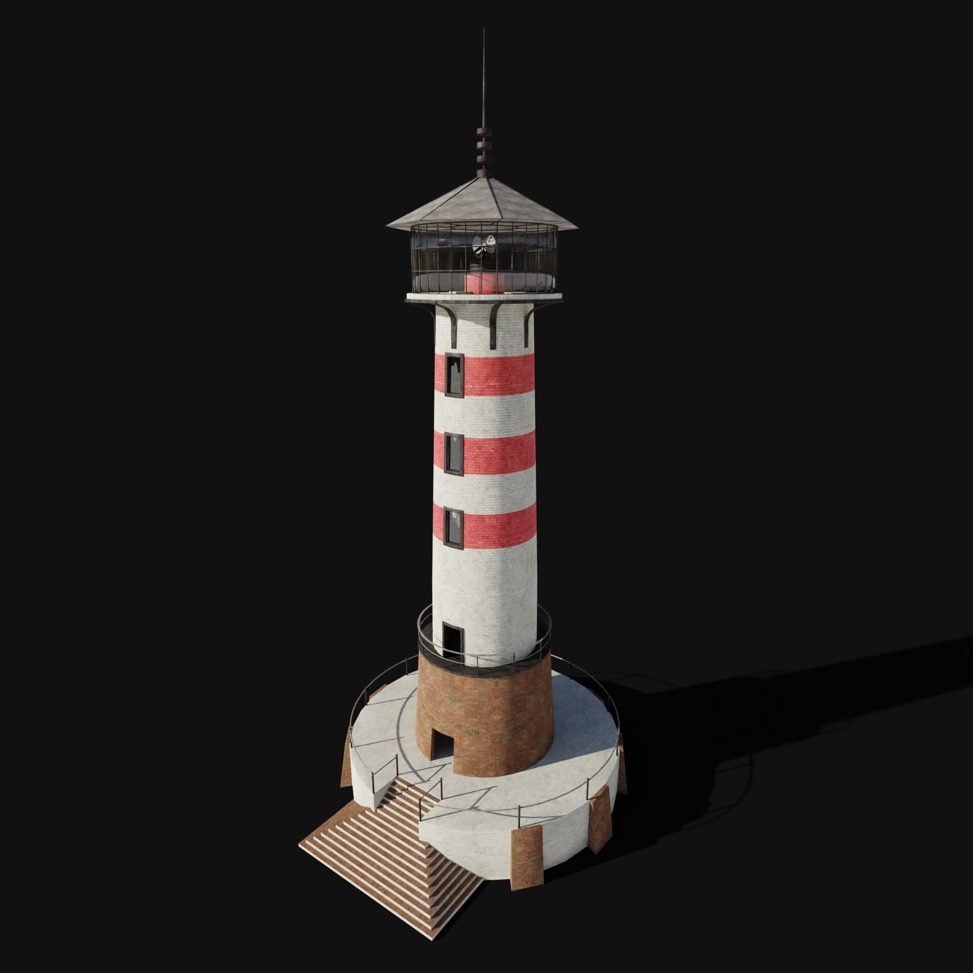 Lighthouse Watch Tower Collection - 3D Model by Enterables