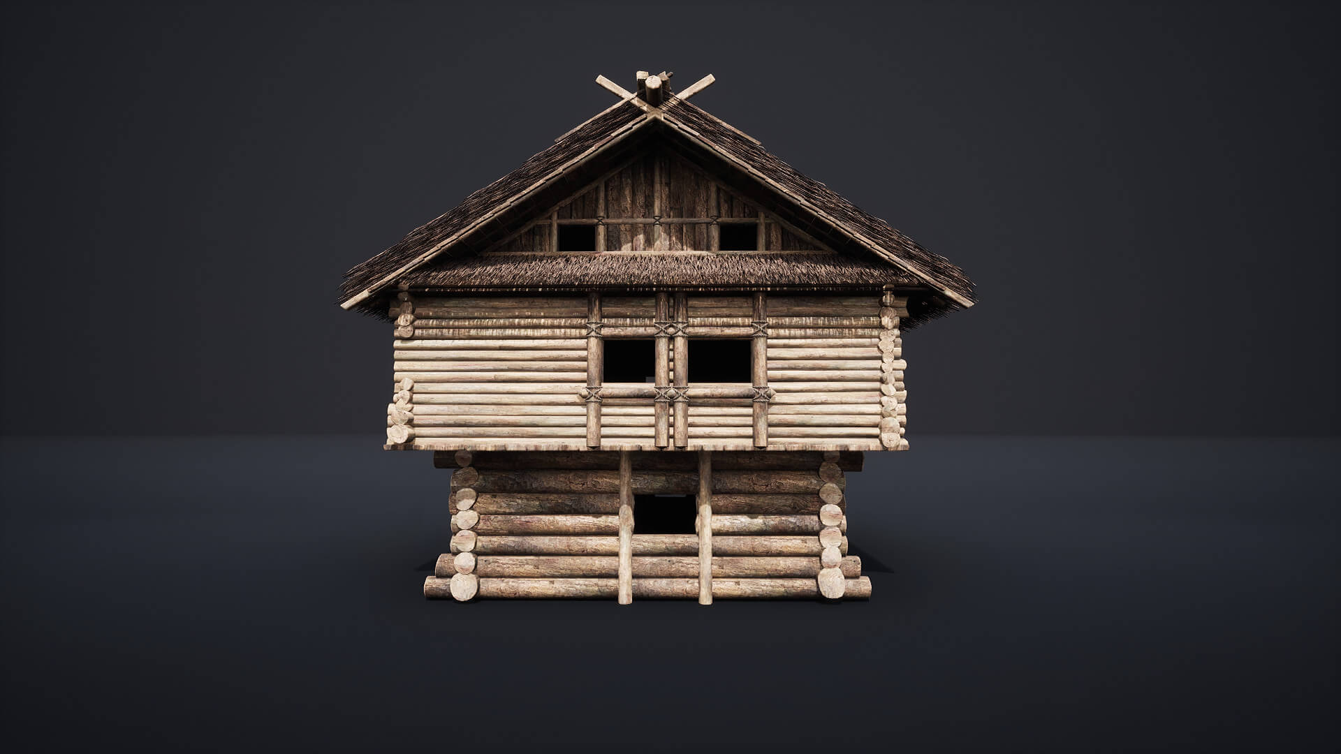 Medieval Cottage House - 3D Model by Enterables