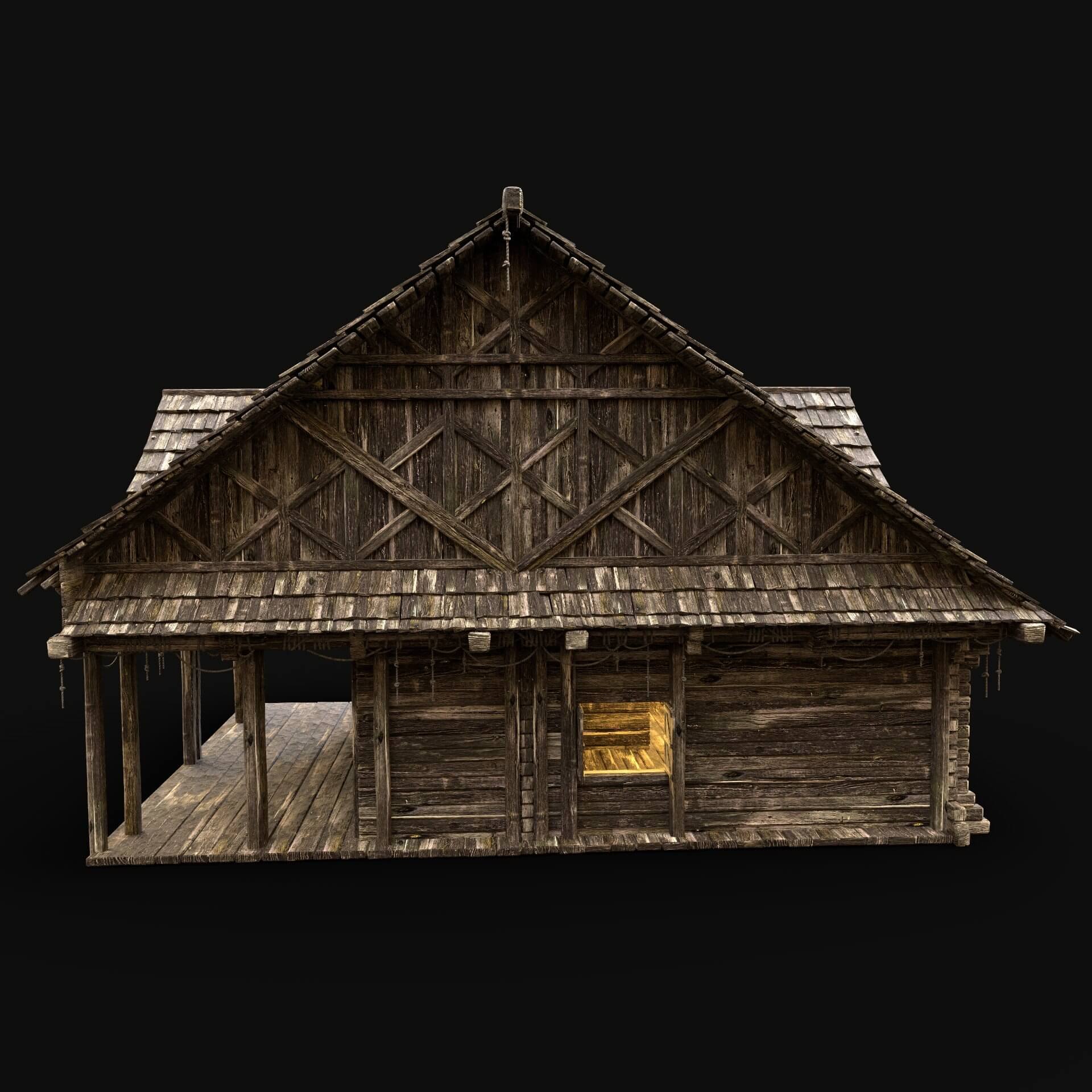 Medieval Smithy Workshop - 3D Model by Enterables