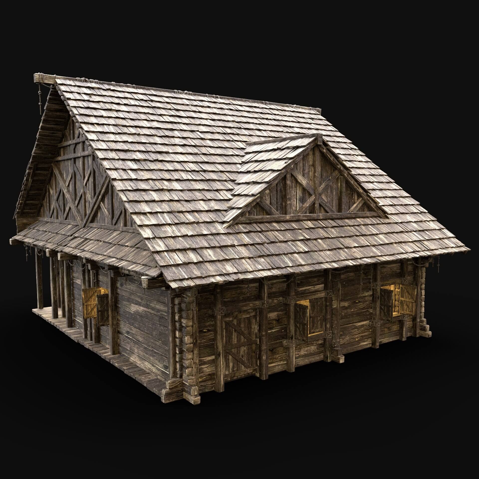 Medieval Smithy Workshop - 3D Model by Enterables