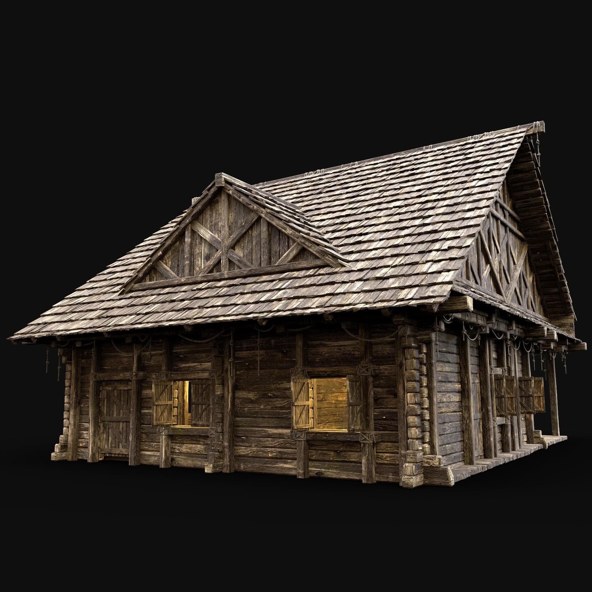Medieval Smithy Workshop - 3D Model by Enterables
