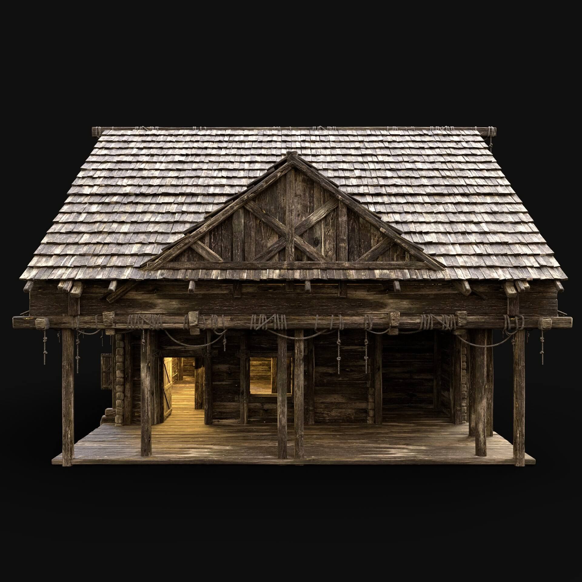 Medieval Smithy Workshop - 3D Model by Enterables